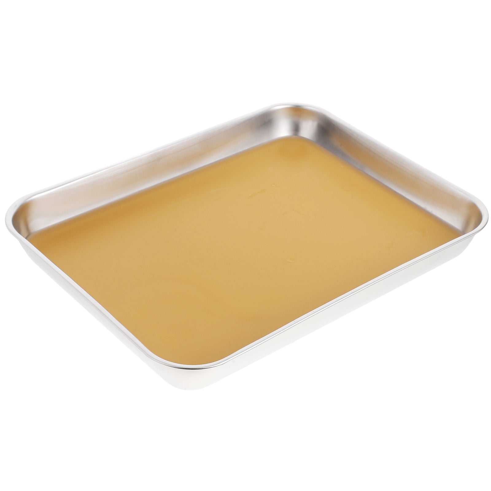 Masteelf Laboratory Dissection Tray with Wax Stainless Steel Metal ...