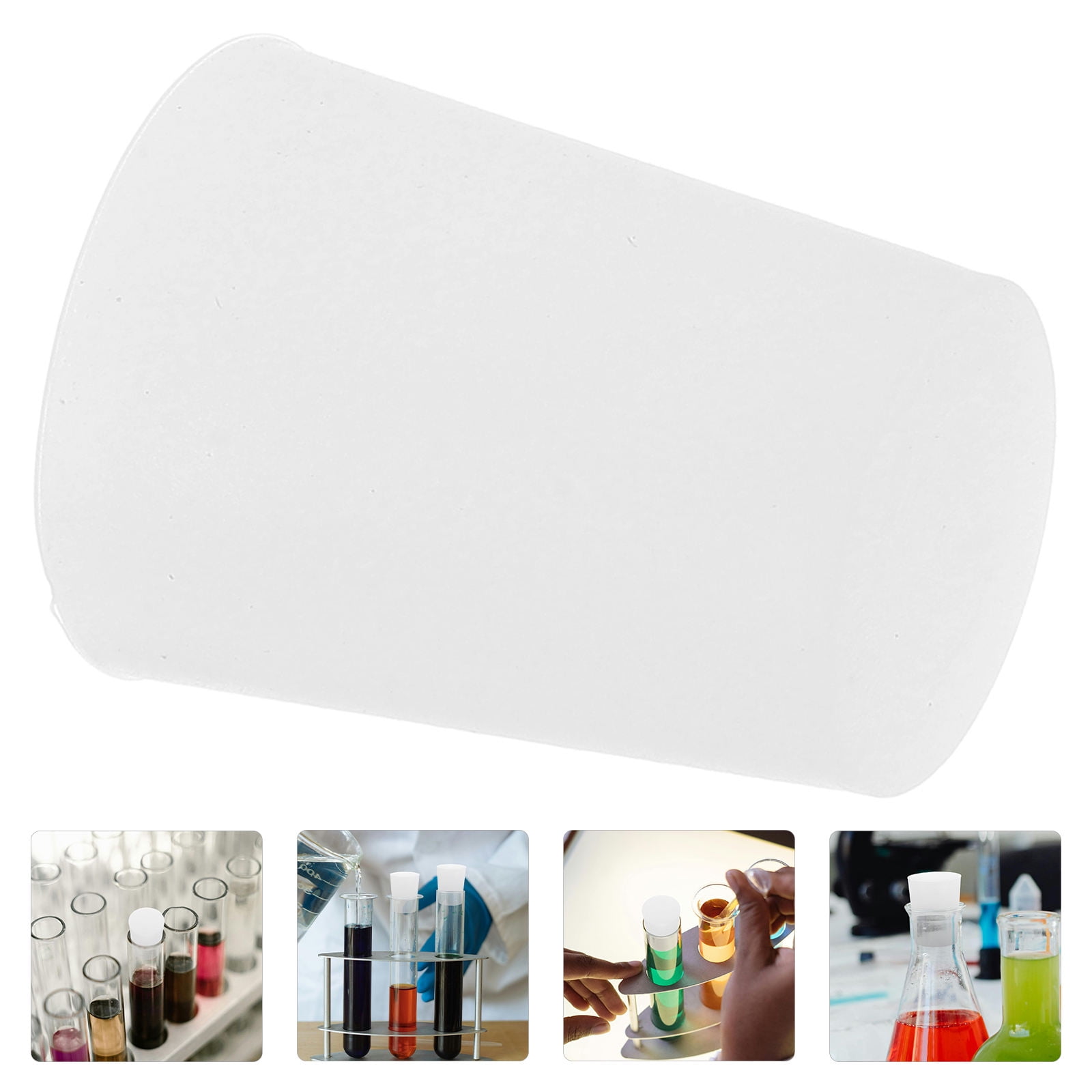Masteelf Laboratory Test Tube Stopper 2.50X2.00X2.00CM White - Walmart.com