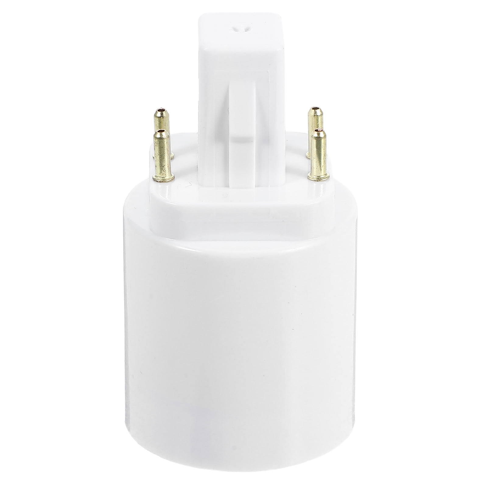 Masteelf White Plastic Light Bulb Adapter Socket Converter for Bulb ...