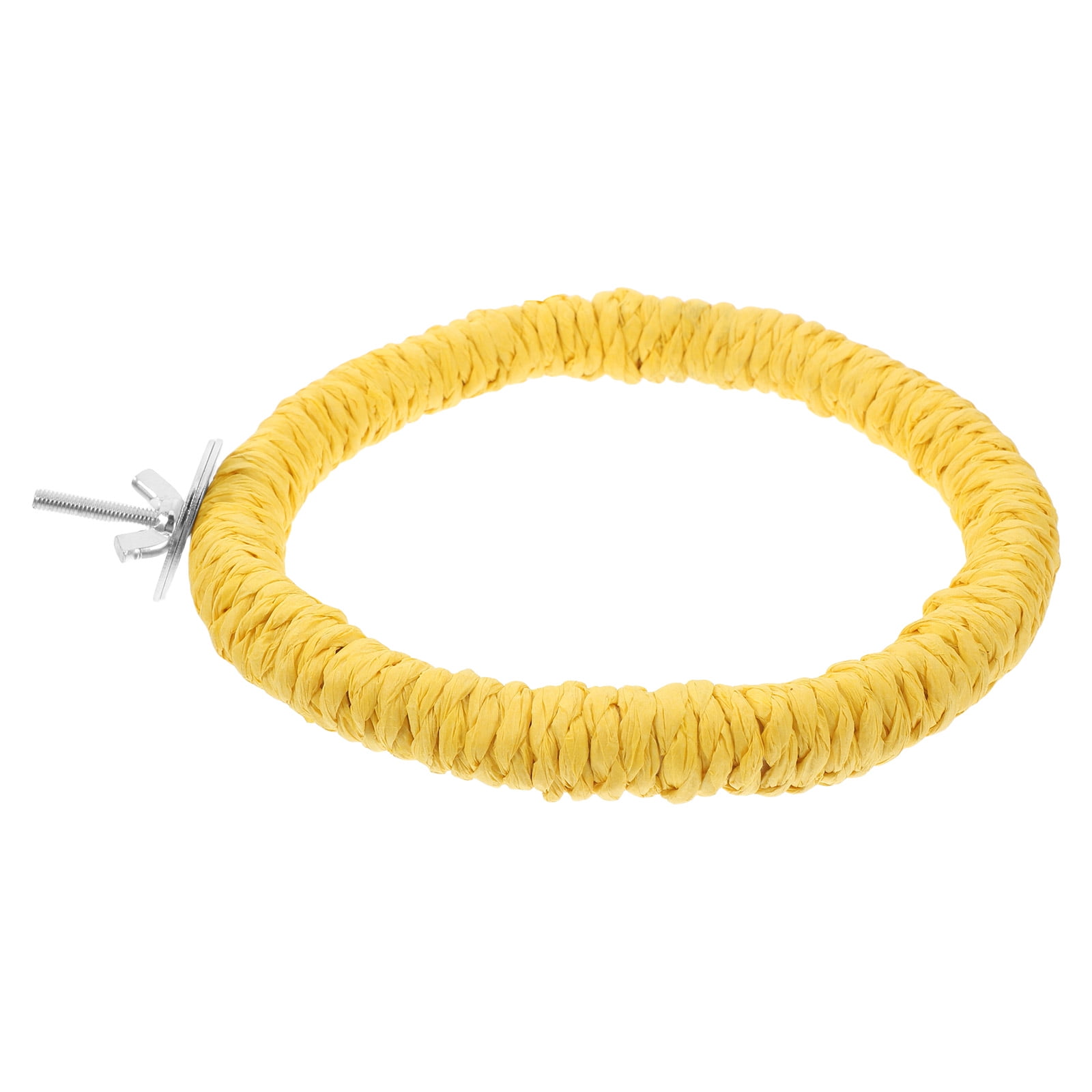 Masteelf Large Circle Bird Rope Swing Perch Safe To Climb And Chew For ...