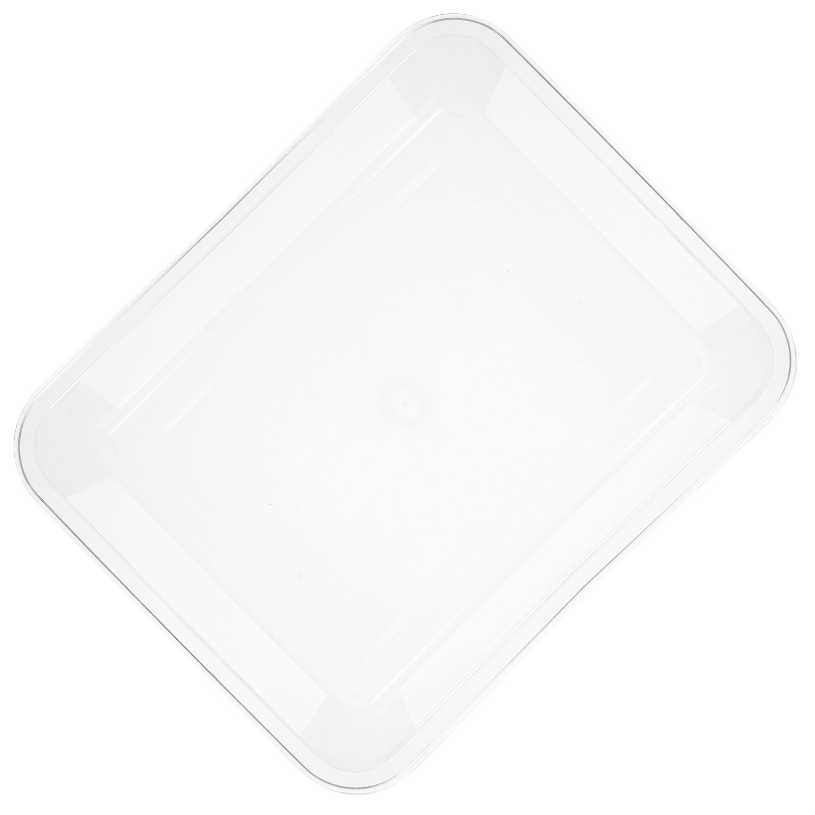 Masteelf Large Clear Acrylic Serving Tray for Organizing and Storage ...