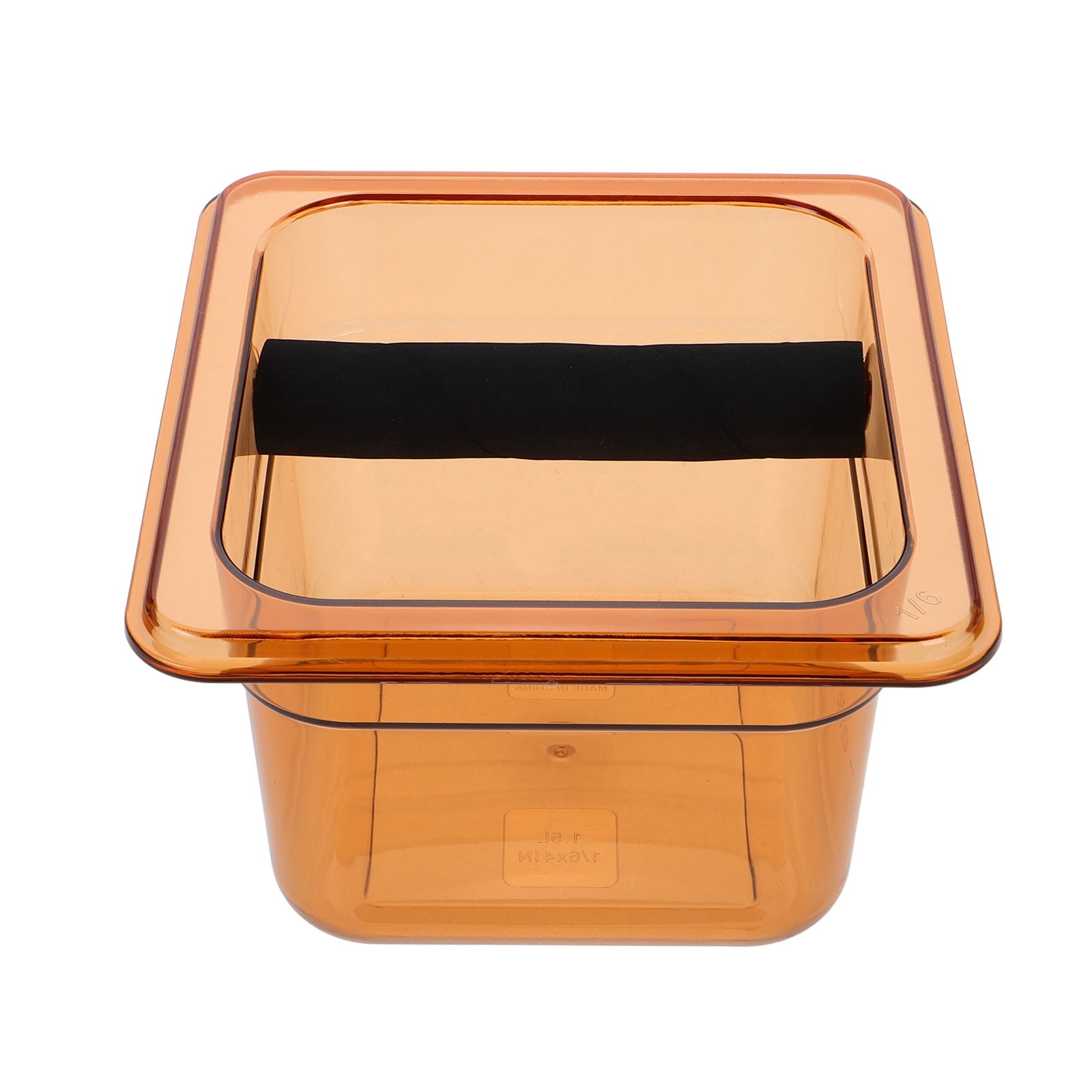 OFFIGAM Modern Acrylic Container with Lid, Splashproof and Stable ...