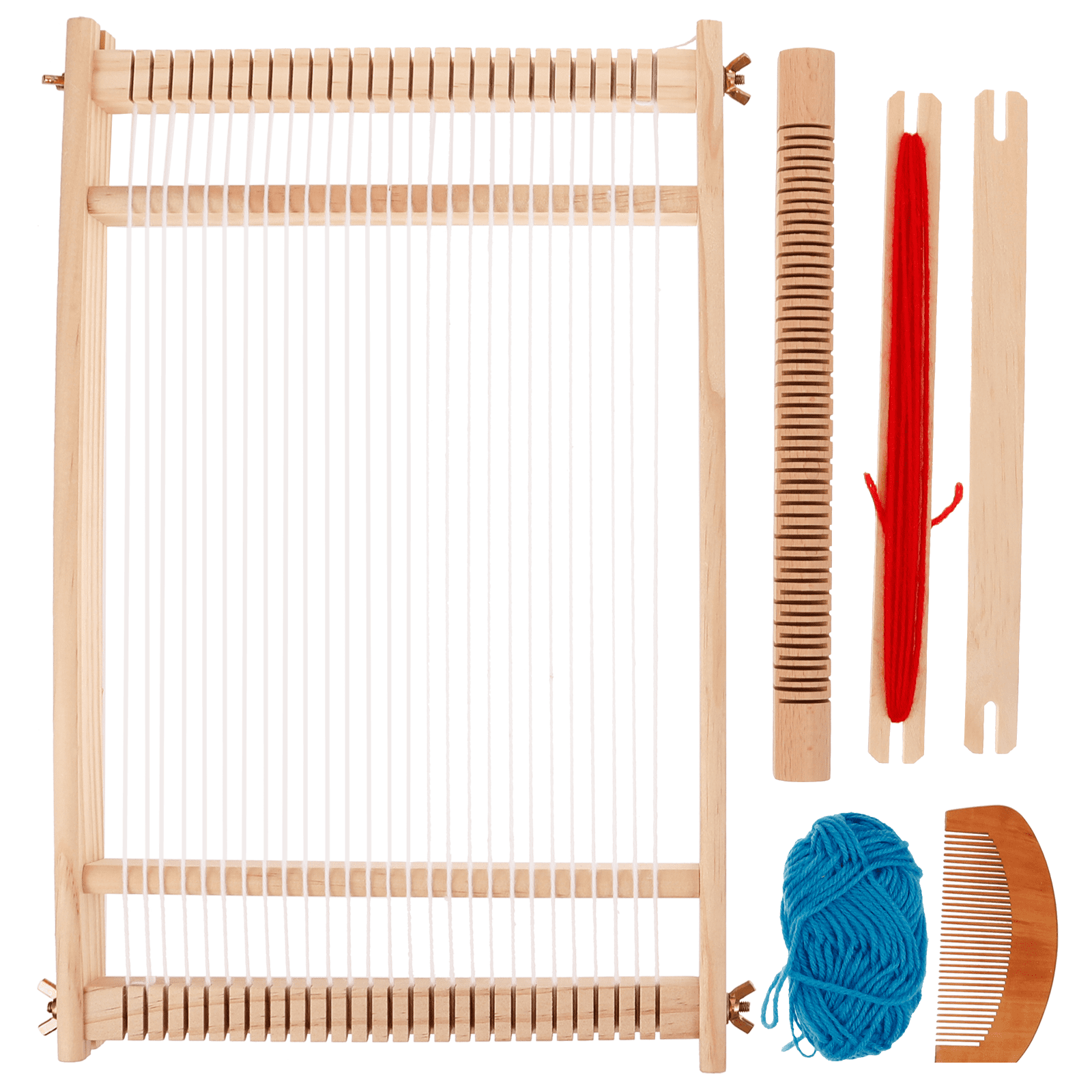 Masteelf Large Size DIY Hand-Knitting Wooden Loom Toys Children Weaving ...