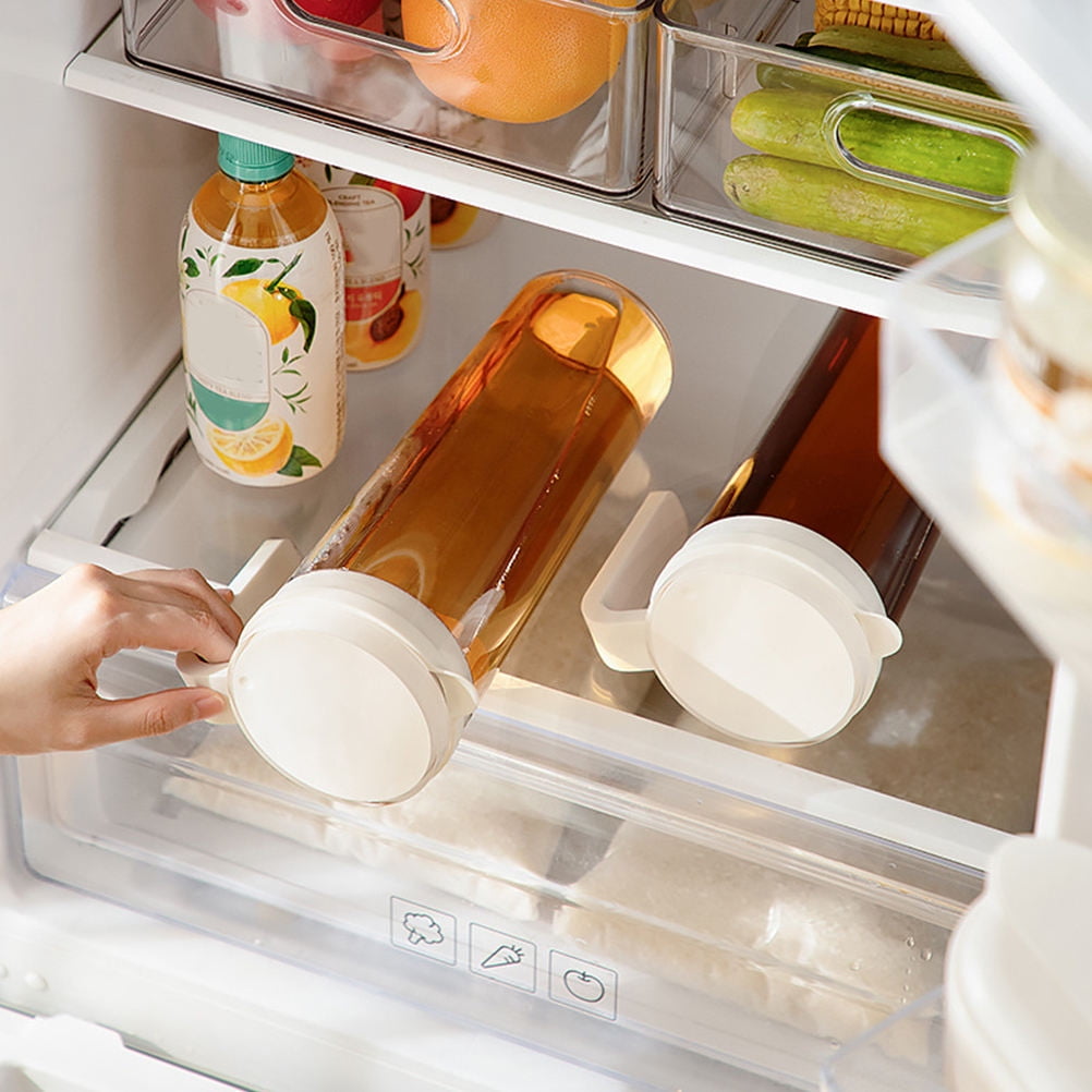 Masteelf Large Water Pitcher Plastic Pitcher with Lid Juice Drink ...