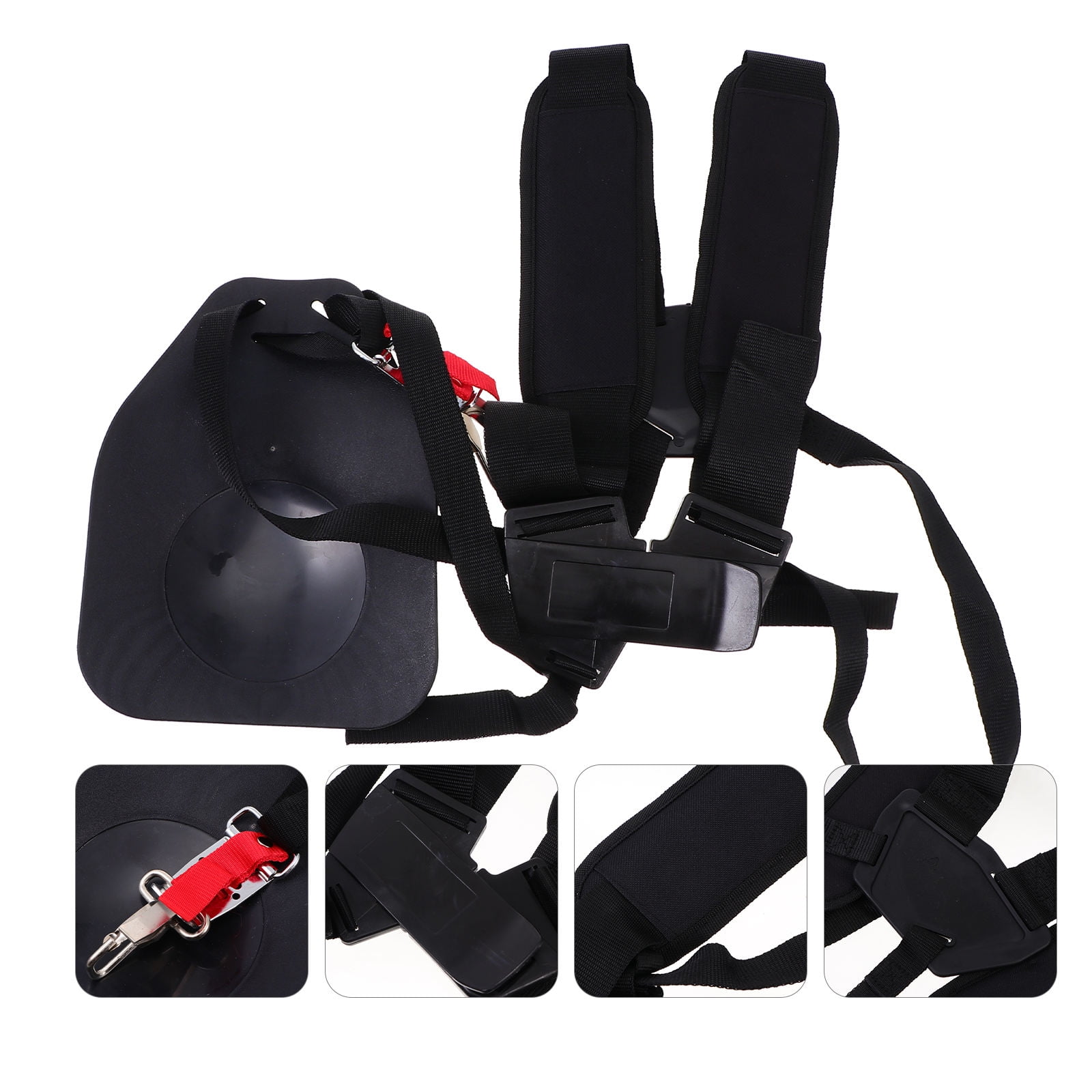 Masteelf Lawn Mower Strap Mowers Lawnmower Double Shoulder Straps Waist ...