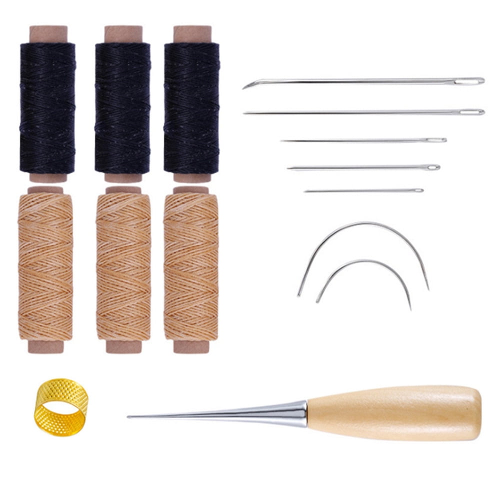 Masteelf Leather Craft Supplies Useful Stitching Tool Canvas Sewing Kit ...