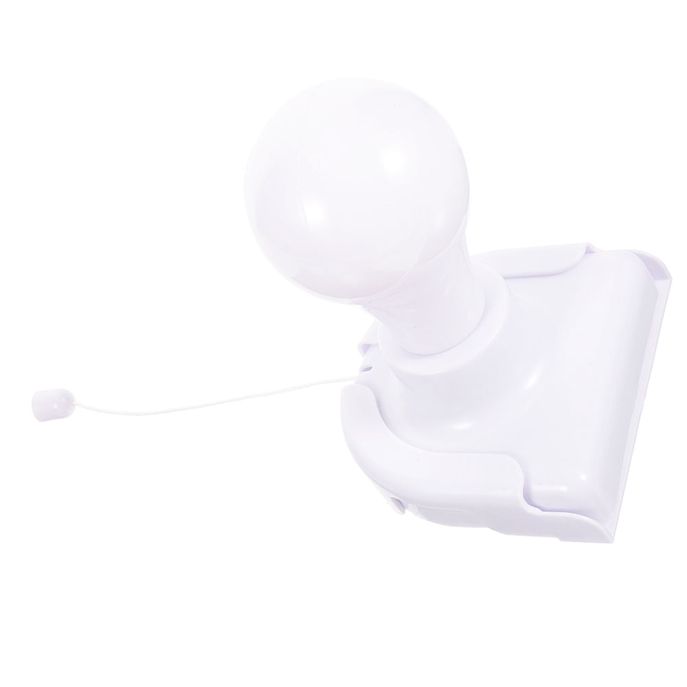 Masteelf Led Pull Cord Light Pull Chain Light Fixture Battery Powered ...