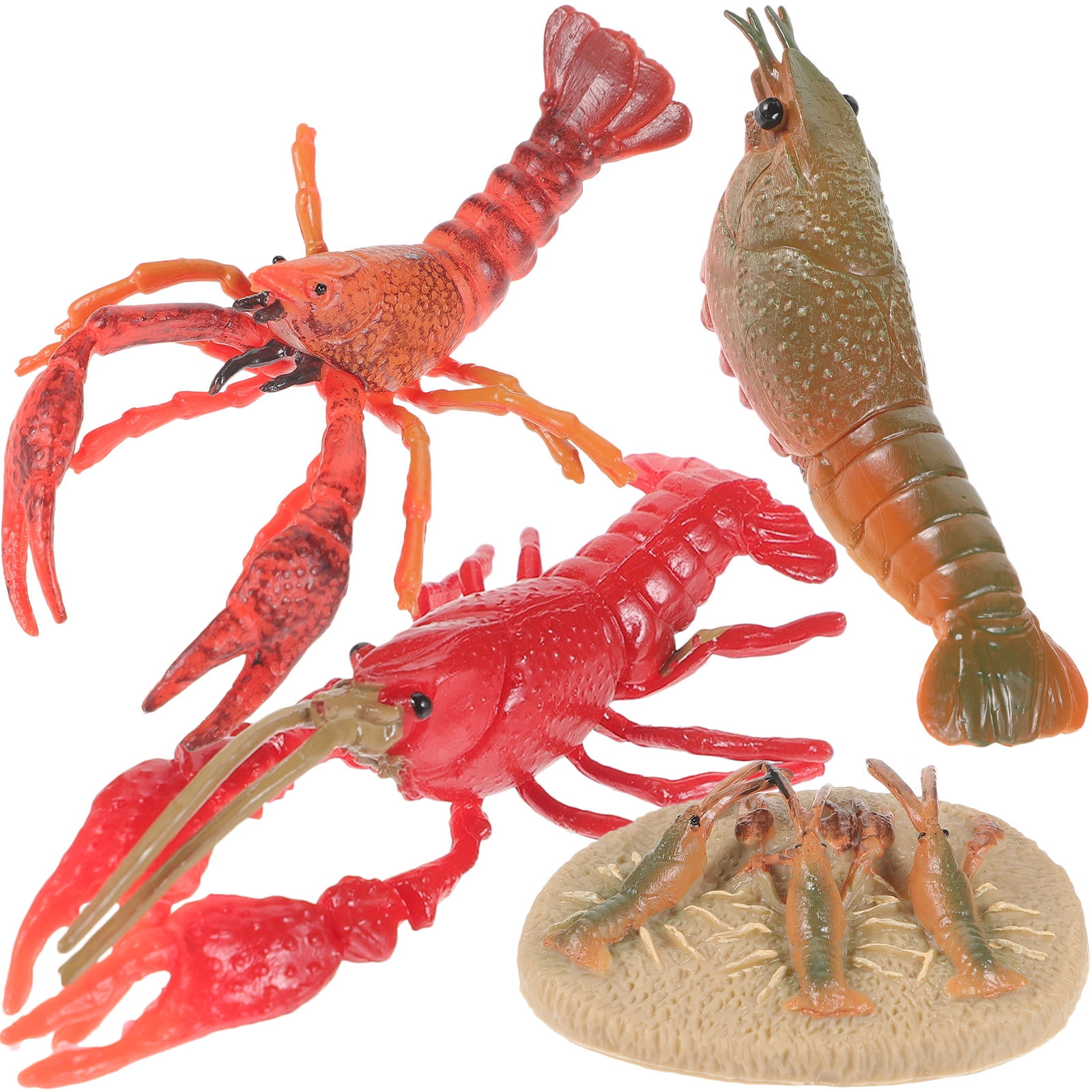 Masteelf Lifelike Plastic lobster Model Toys for Kids Educational ...
