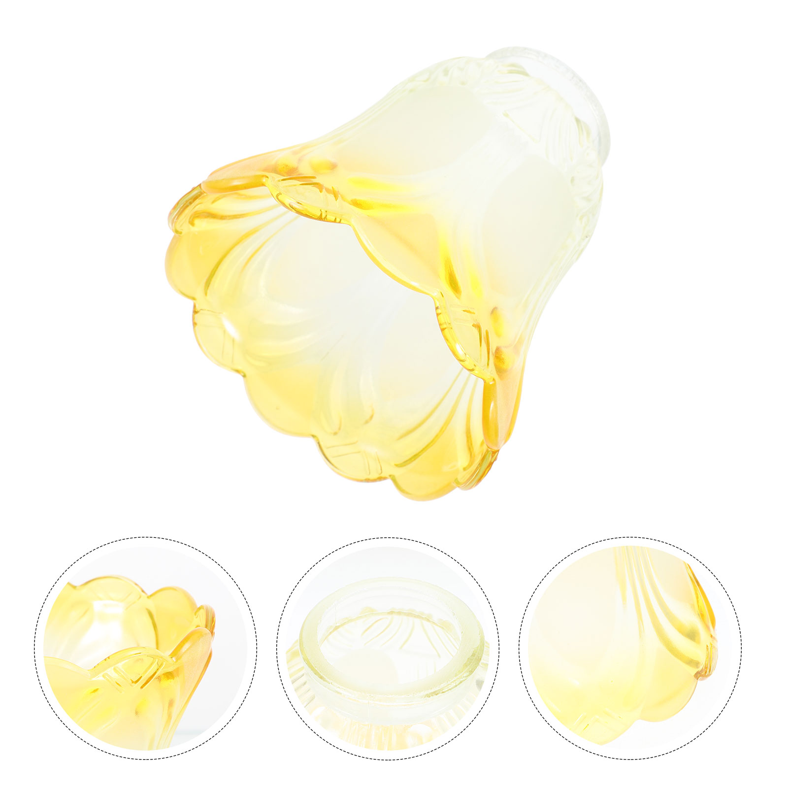 Masteelf Light Bulb Cover Glass Lamp Guard Light Bulb Cage Pendant Lamp ...