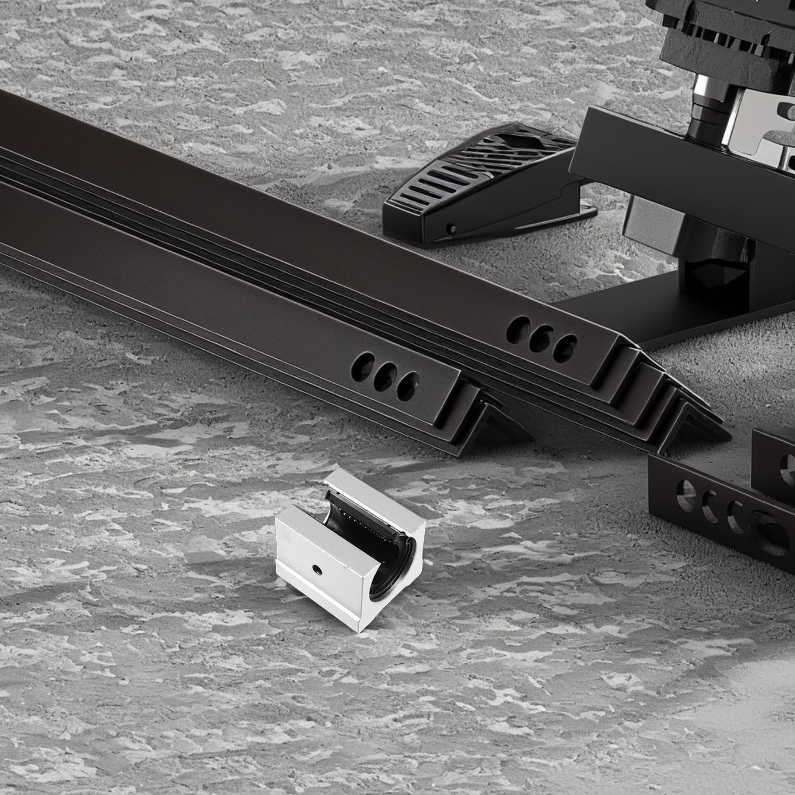 Masteelf Linear Motion Bearing SBR20UU 20mm Open Linear Bearing Blocks ...