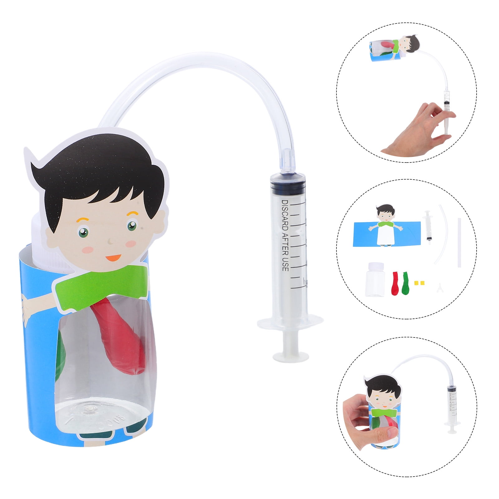Masteelf Lung Function Model for Students Diaphragm Movement Simulation ...
