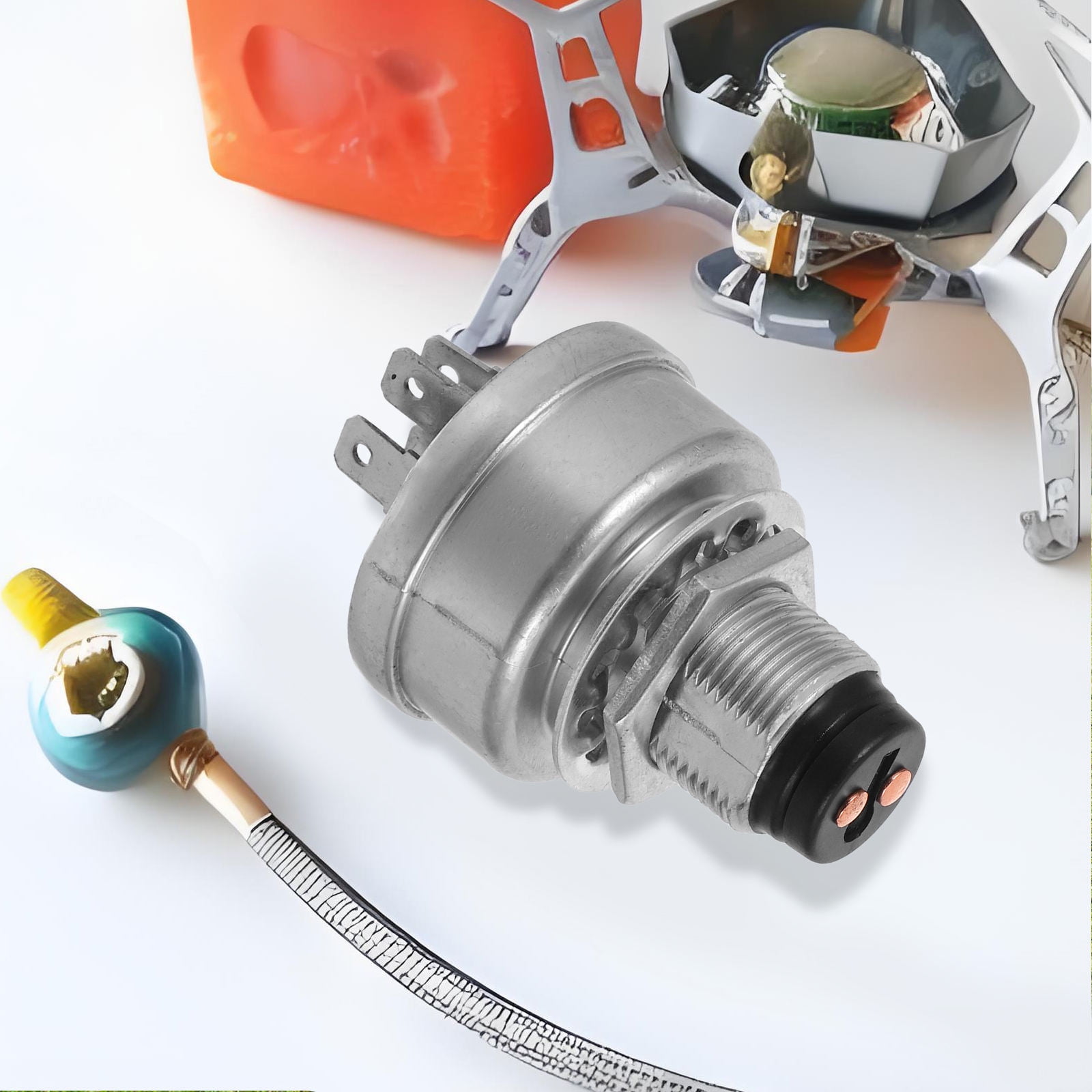 Masteelf MLINS Lawn Mower Ignition Switch Replacement 1 Set Universal ...