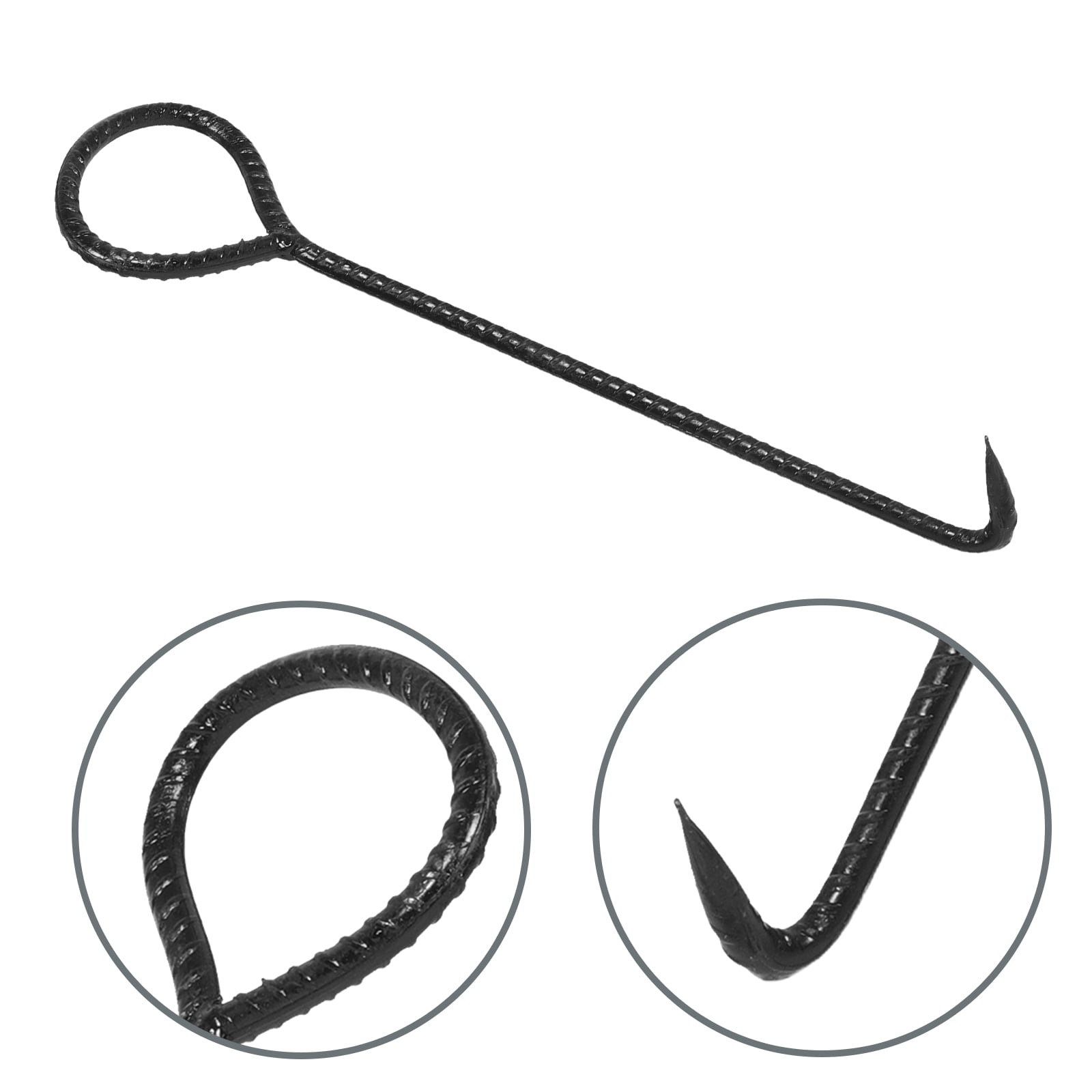 Masteelf Manhole Cover Lifting Hook Tool Multi-Functional Manhole ...