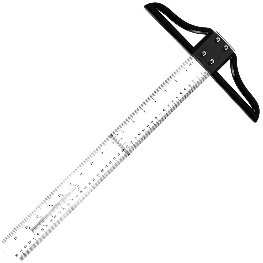 Masteelf Marking T Ruler Measurement Ruler Portable T Ruler for ...