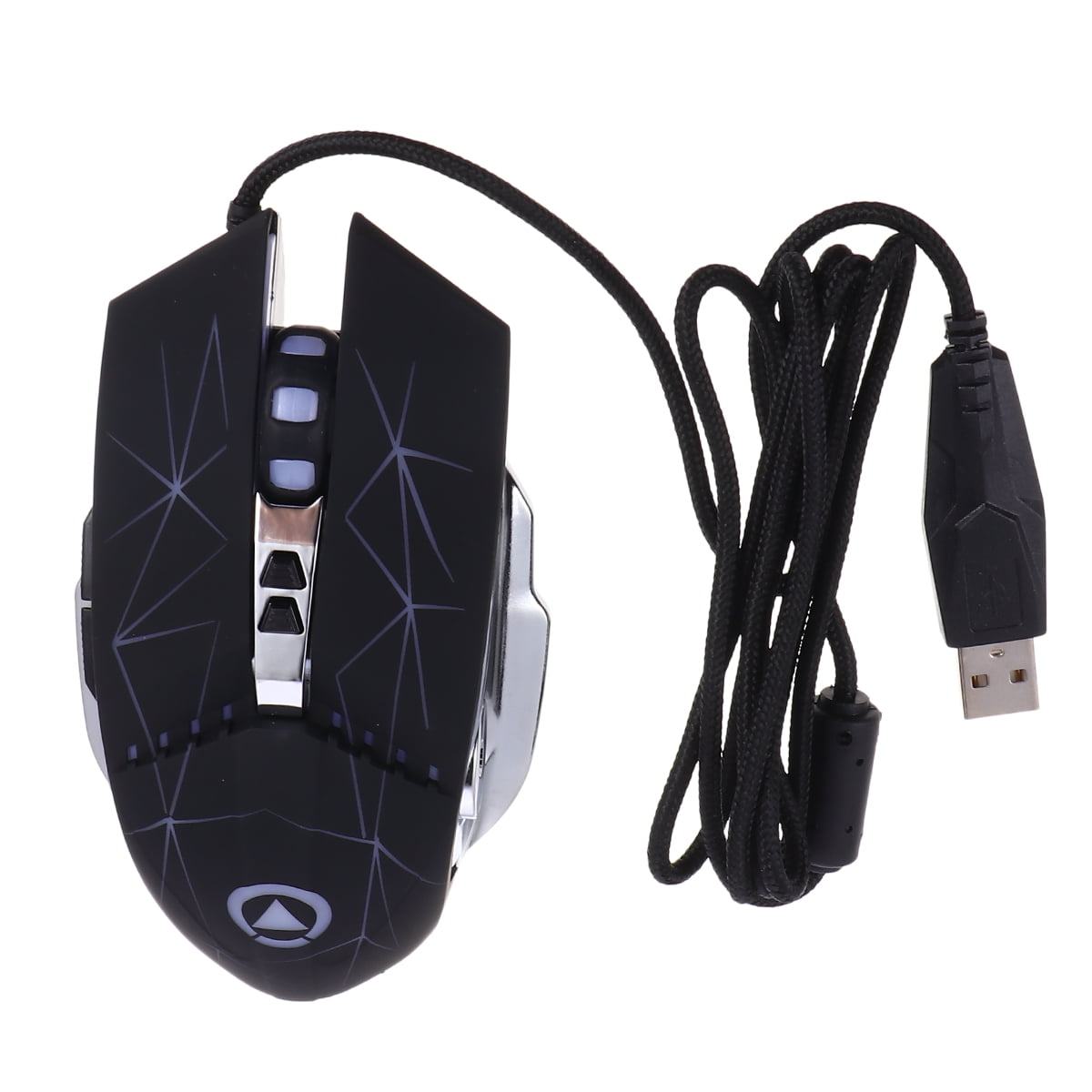 Masteelf Mechanical Mouse Faster Transmission Double Side Wings Gaming ...