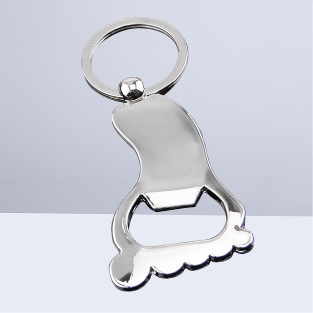 Masteelf Metal Foot Bottle Opener Gifts for Guests Keychain Novelty ...