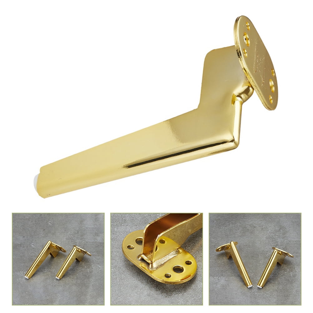 Masteelf Metal Furniture Support Feet Dresser Legs Furniture Legs Metal ...