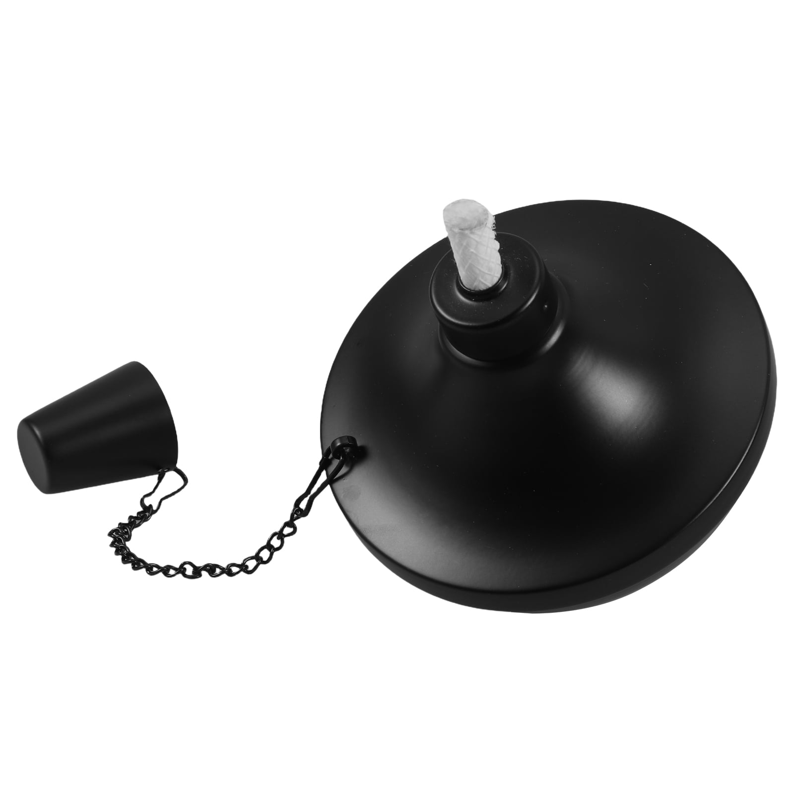 Masteelf Metal Tabletop Tiki Torch For Outside Refillable Oil Lamp With ...