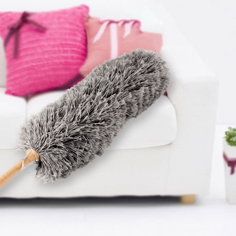 Masteelf Microfiber Dust Removal Duster with Retractable Pole for Easy ...