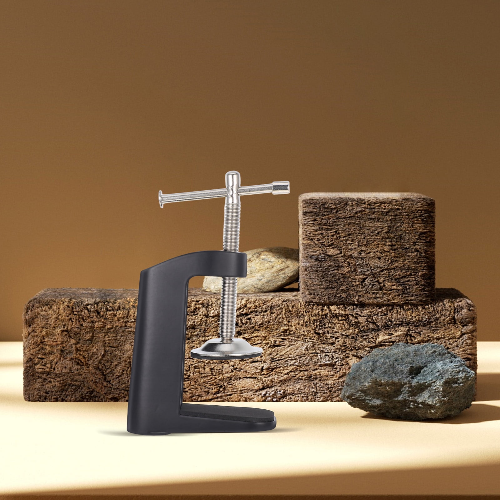 Masteelf Microphone Clamp Desk Lamp Tablet Holder Heavy-Duty Clamp ...