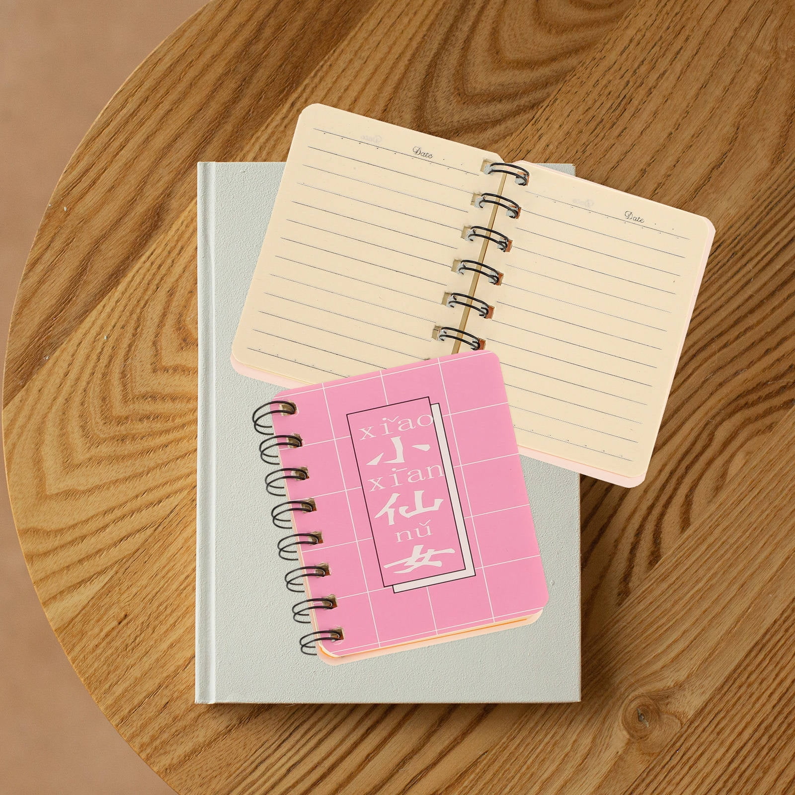 Masteelf Mini Cartoon Notes Portable MultiColored Paper Notepad for ...