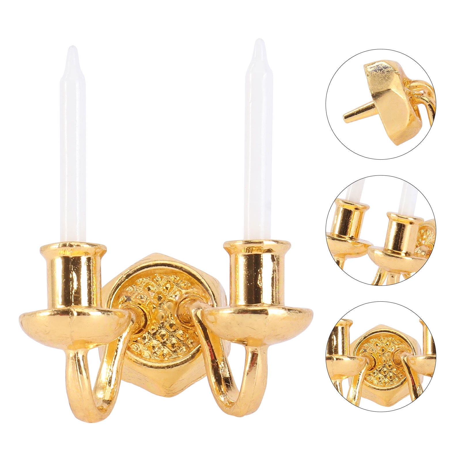 Masteelf Mini Double Ended Candle Miniature Coffee Table Decor Candles ...