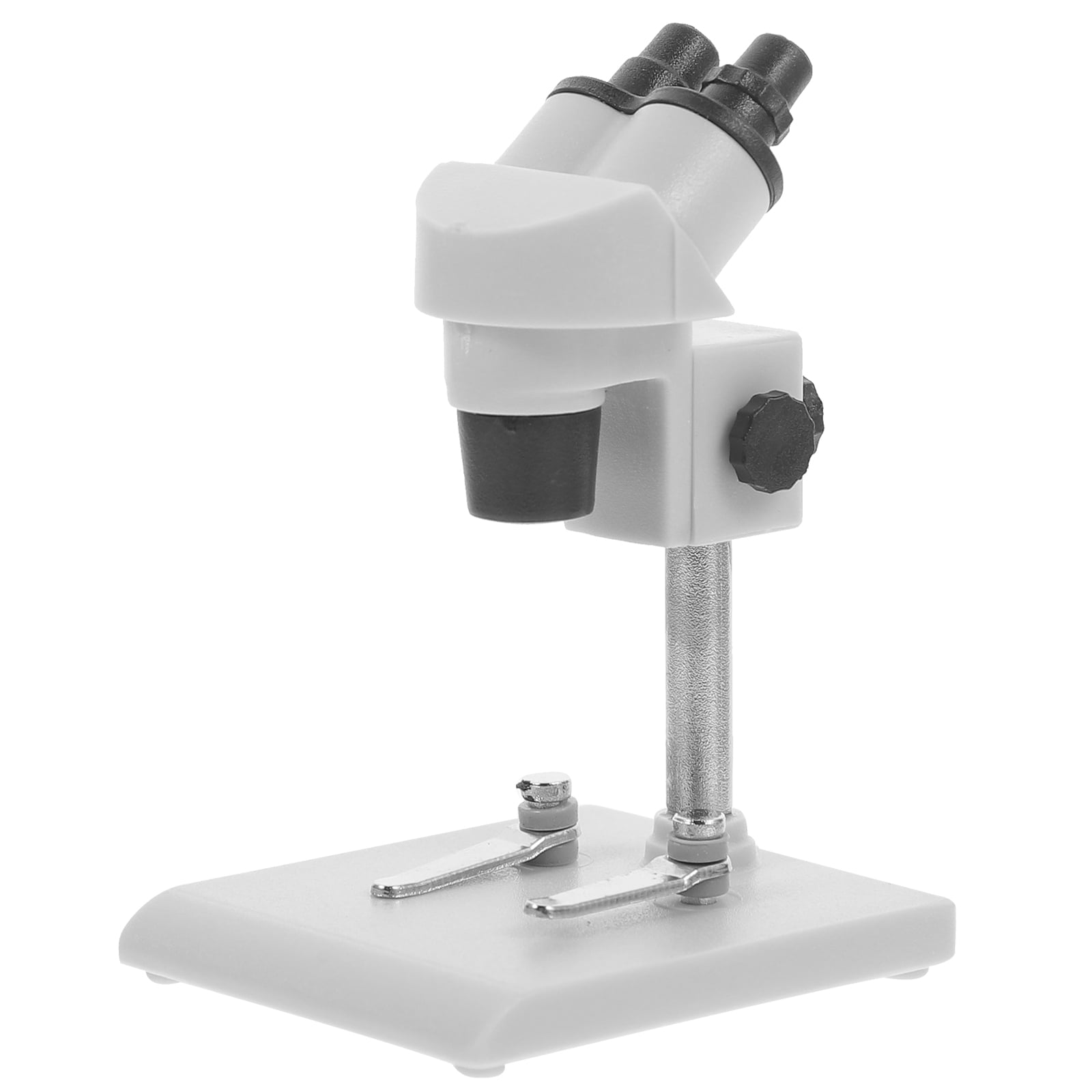 Masteelf Mini House Ornament Fake Microscope Model Realistic Mini ...