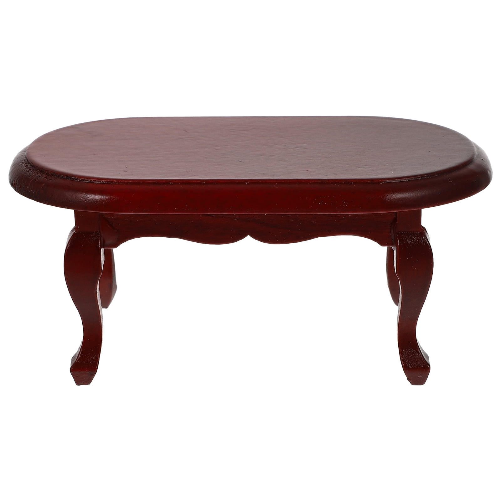 OFFIGAM Dollhouse Furniture Table Red Hobbyists 1Pcs 3.7X2.2X1.7in ...