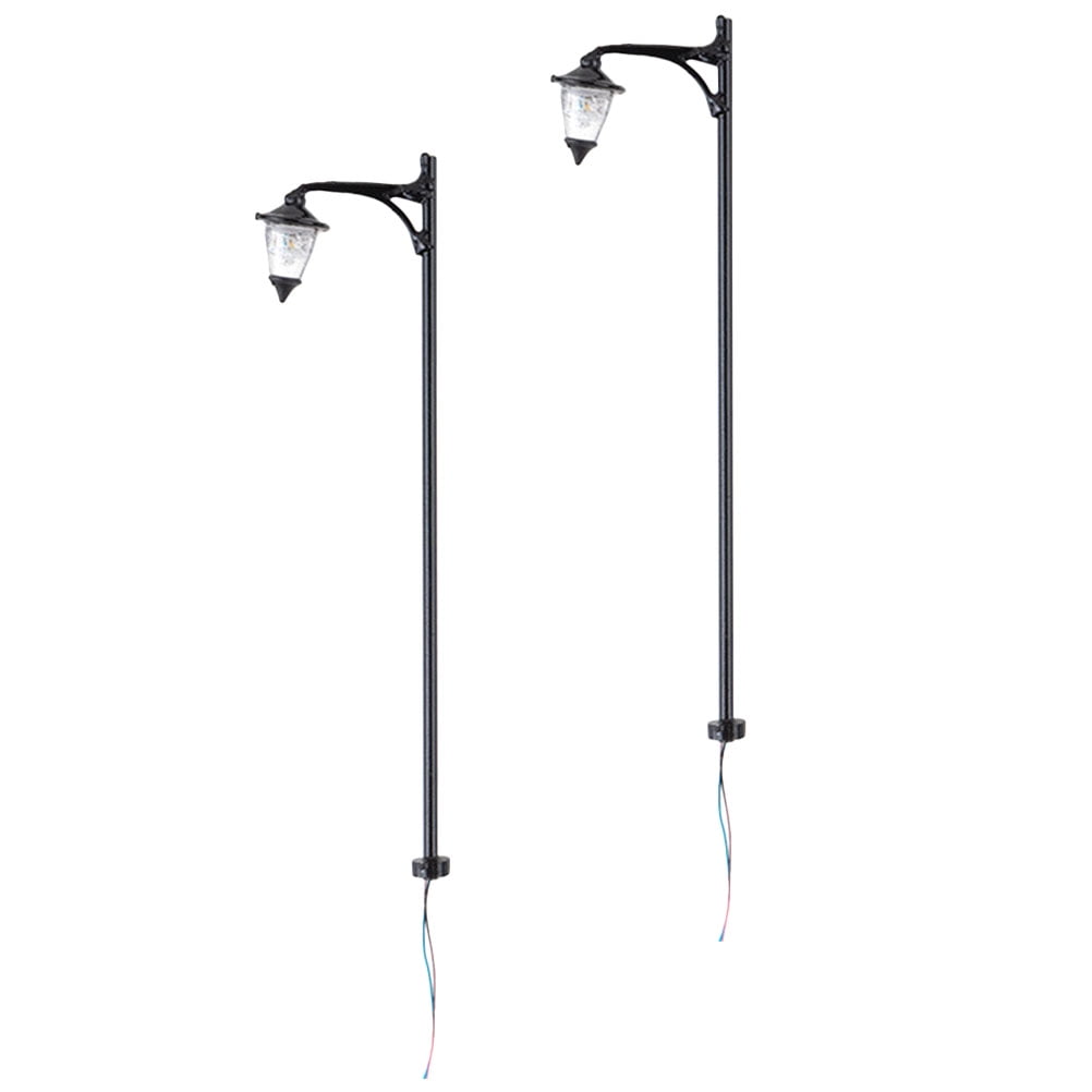 Masteelf Mini Street Light Model for Decor Black Metal and ABS Strong ...
