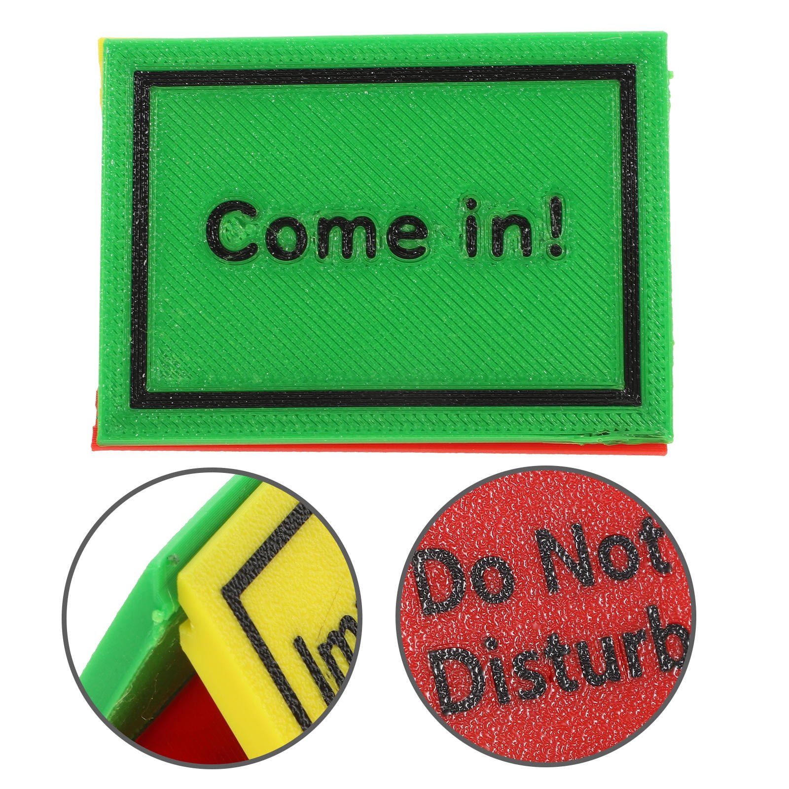 Masteelf Mini Table Sign Mini Sign Decor Triangle Important Only Sign ...