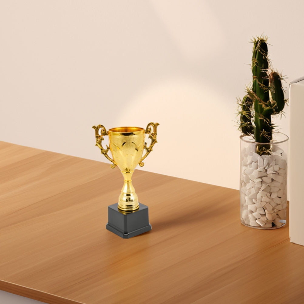 Masteelf Mini Trophies For Kids Plastic Gold Trophy Cups Award Trophies ...