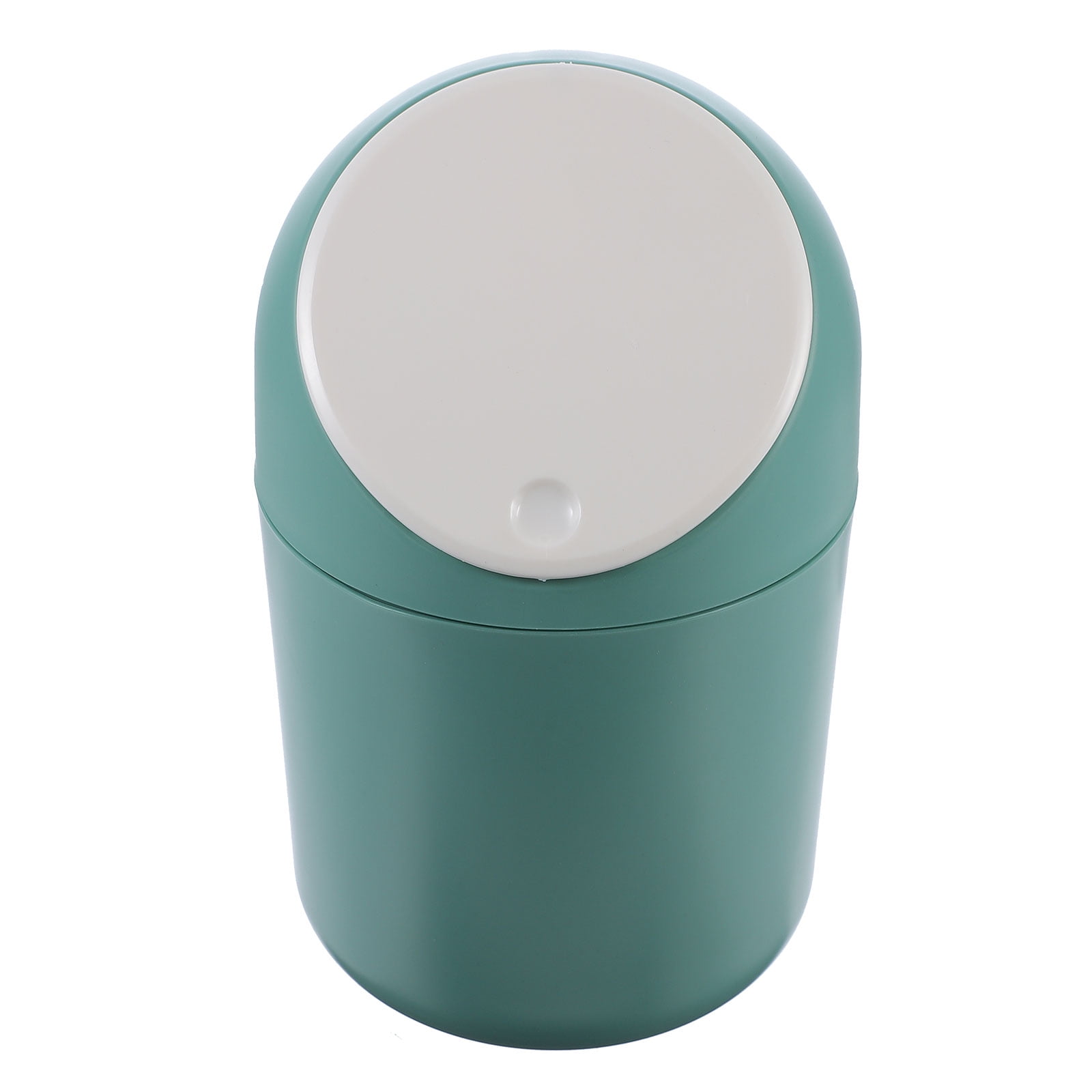 Masteelf Mini Wastebasket Can Desktop Bin Paper Small Bathroom Green ...