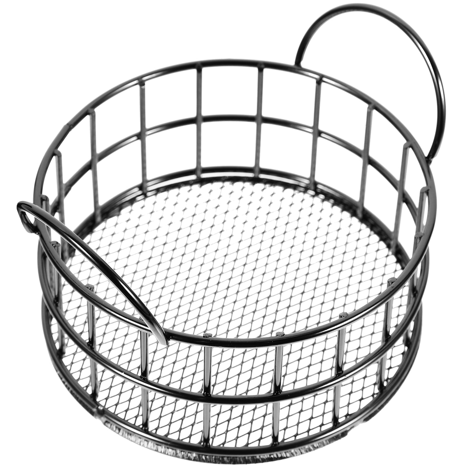 Masteelf Mini Wire Basket Lid Desk Storage Box Gift Storage Basket ...