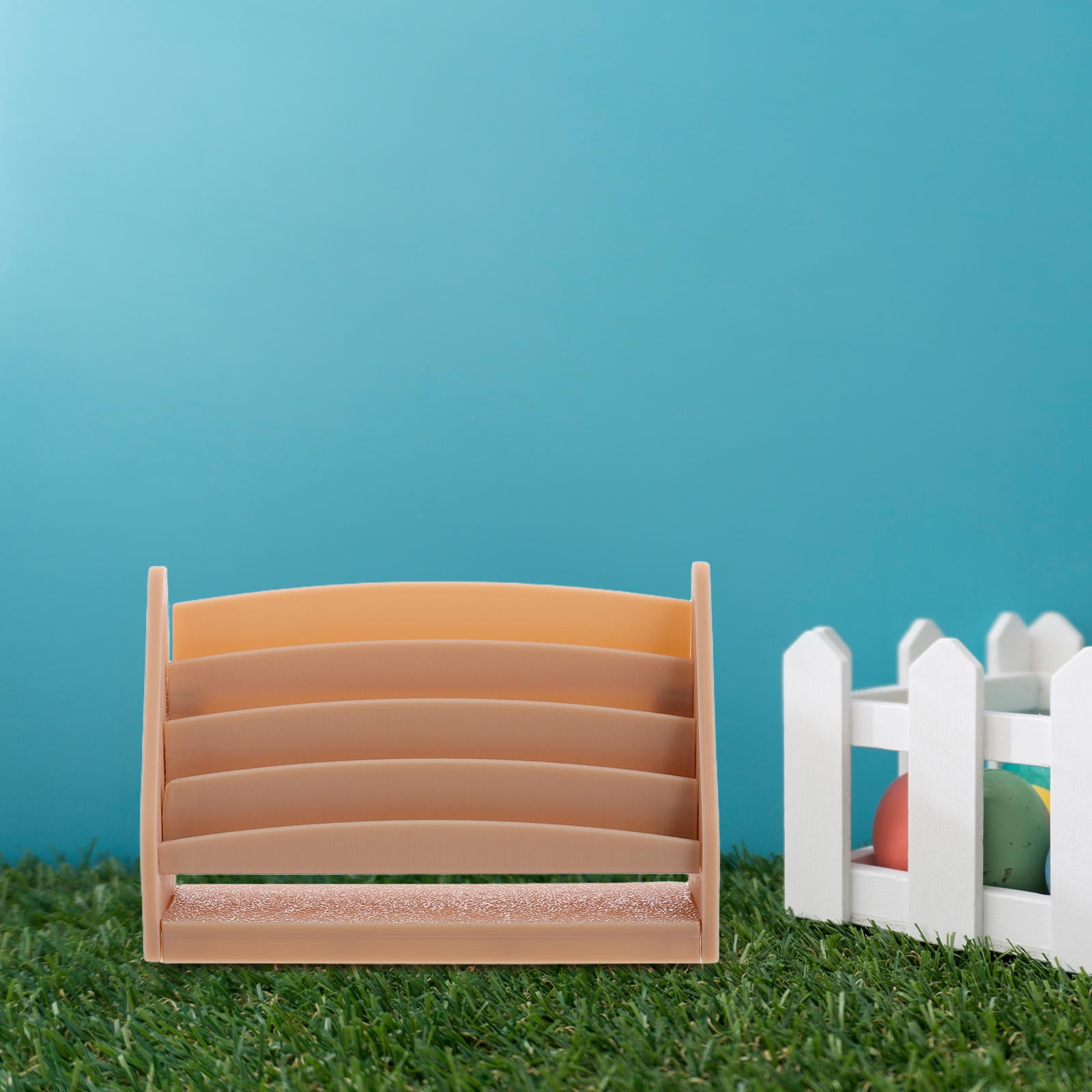 Masteelf Miniature Display Shelf For Dollhouse Furniture Bookcase Mini ...