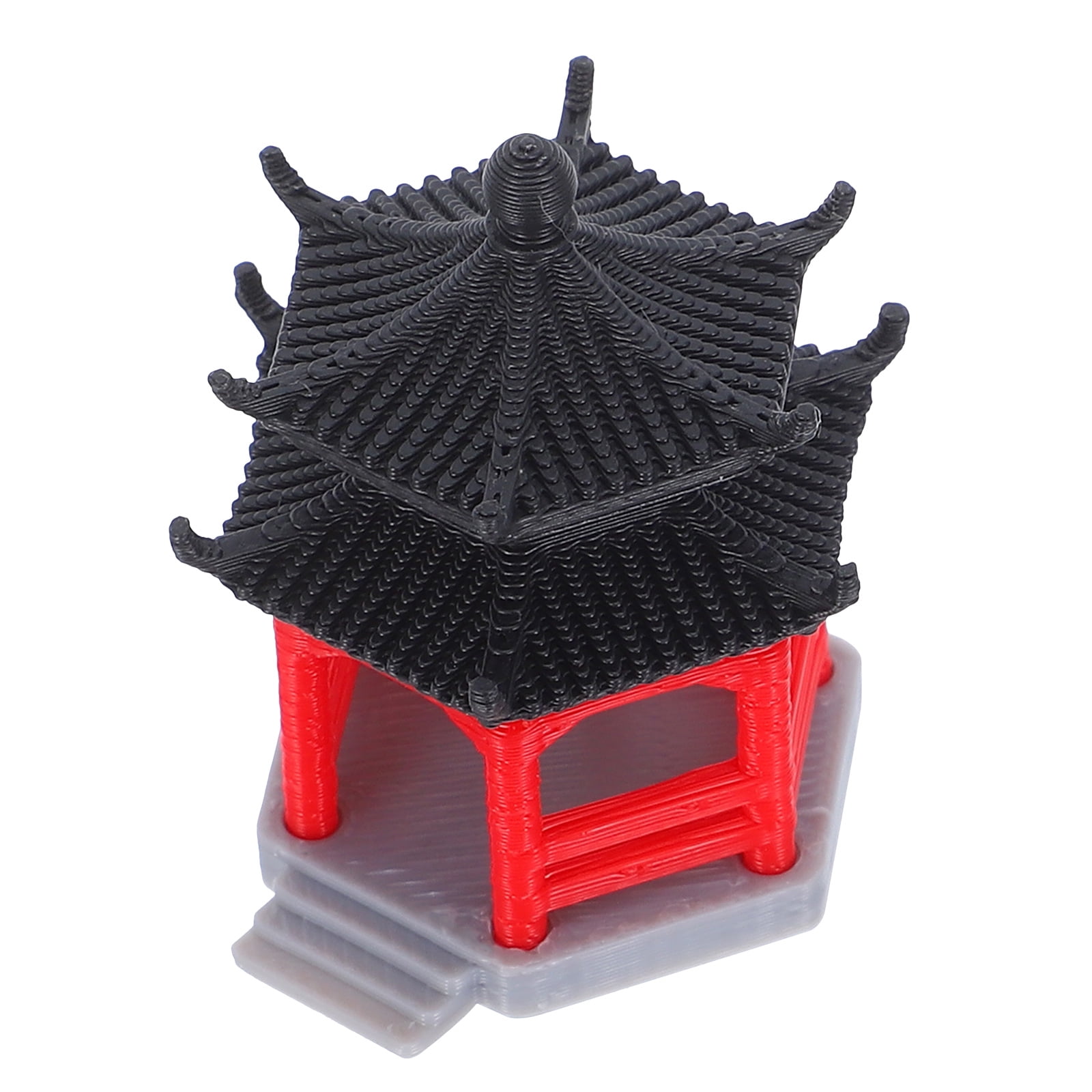 Masteelf Miniature Pagoda Sculpture Miniature Pavilion Statue Tiny ...