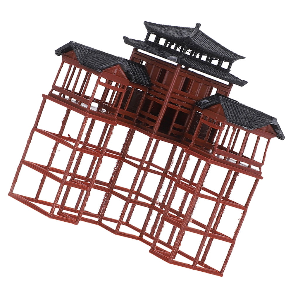 Masteelf Miniature Pagoda Statue Chinese Japanese Garden Decor Mini ...