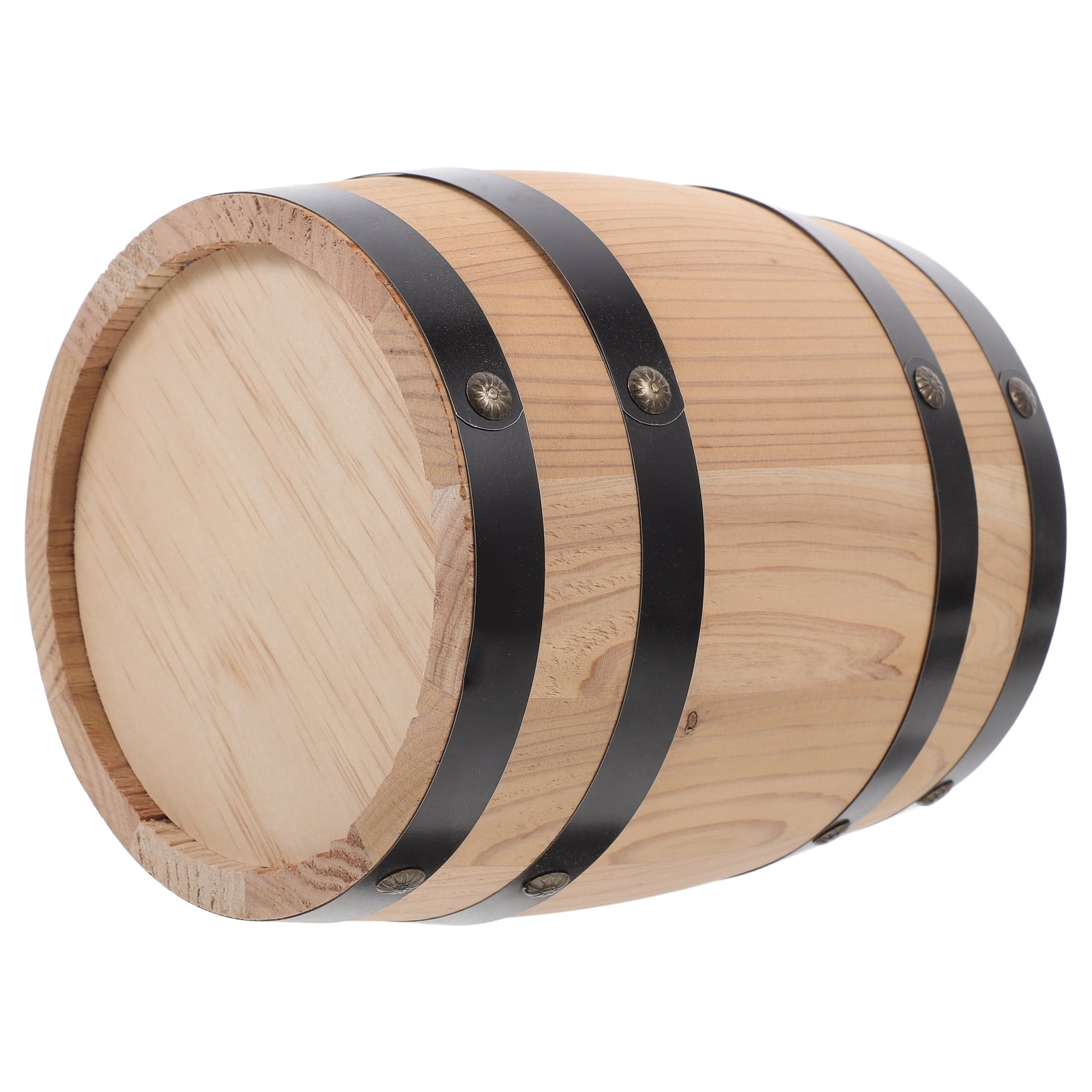 Masteelf Miniature Wooden Barrel Small Wine Barrel Wine Barrel ...