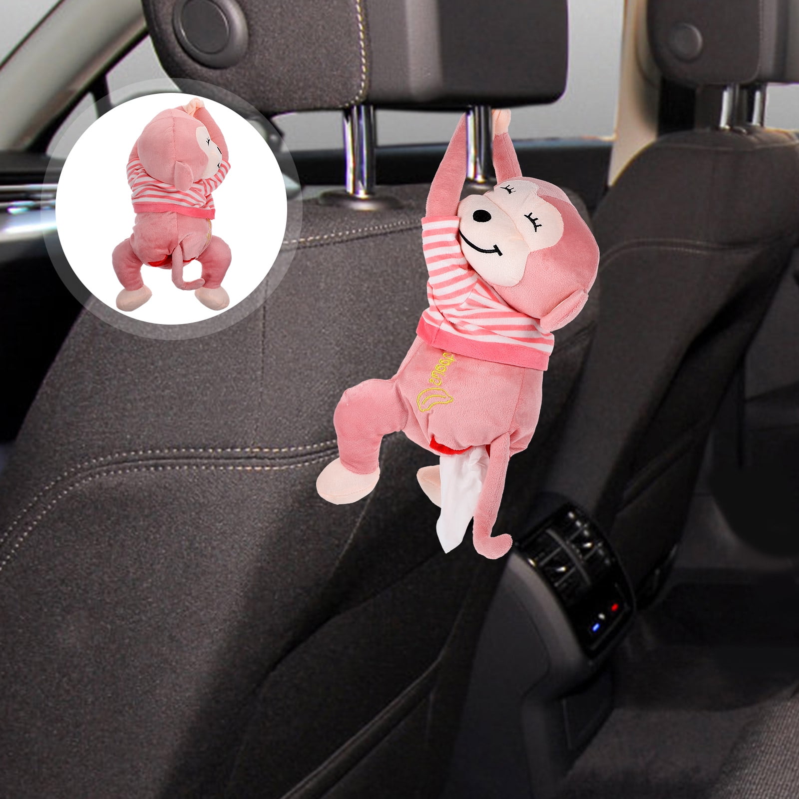 Masteelf Monkey Tissue Holder for Car Napkin Holder Tissue Box Holder ...
