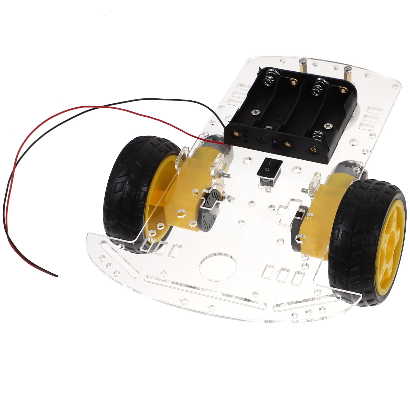 Masteelf Motor Smart Robot Car Chassis Kit Encoder Battery Box ...