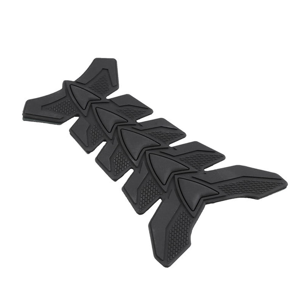 Masteelf Motorcycle Gas Tank Protector Sticker Universal Fish Bone ...