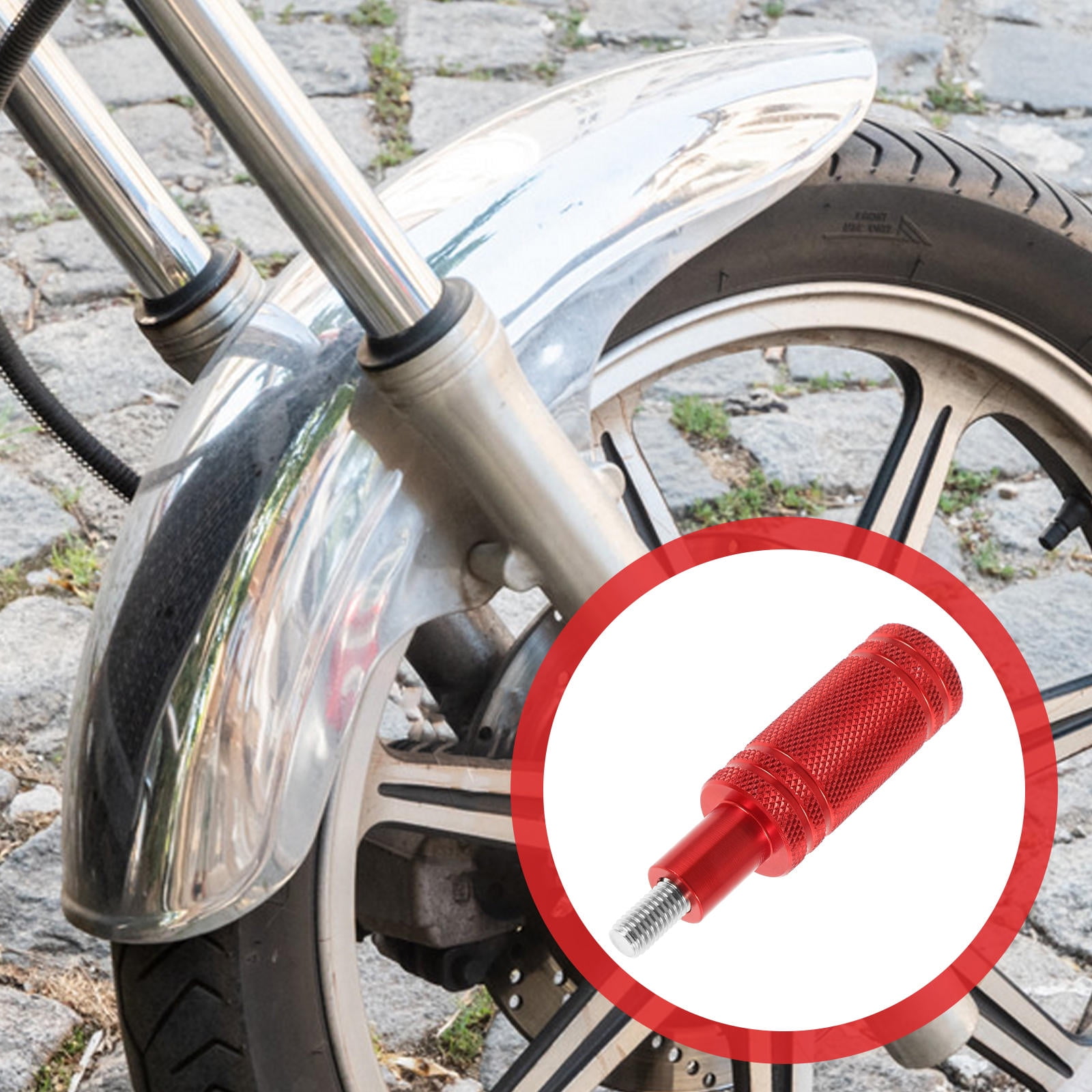 Masteelf Motorcycle Mudguard Spotlight Bracket Electric Scooter ...