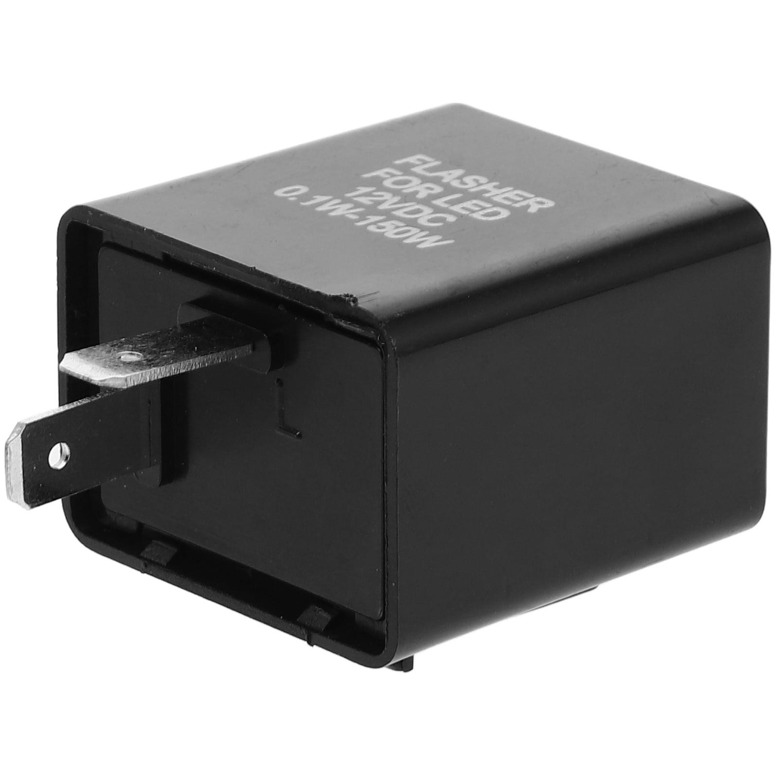 Masteelf Motorcycle Turn Signal Relay 12V 2-Pin LED Flasher Relay for ...