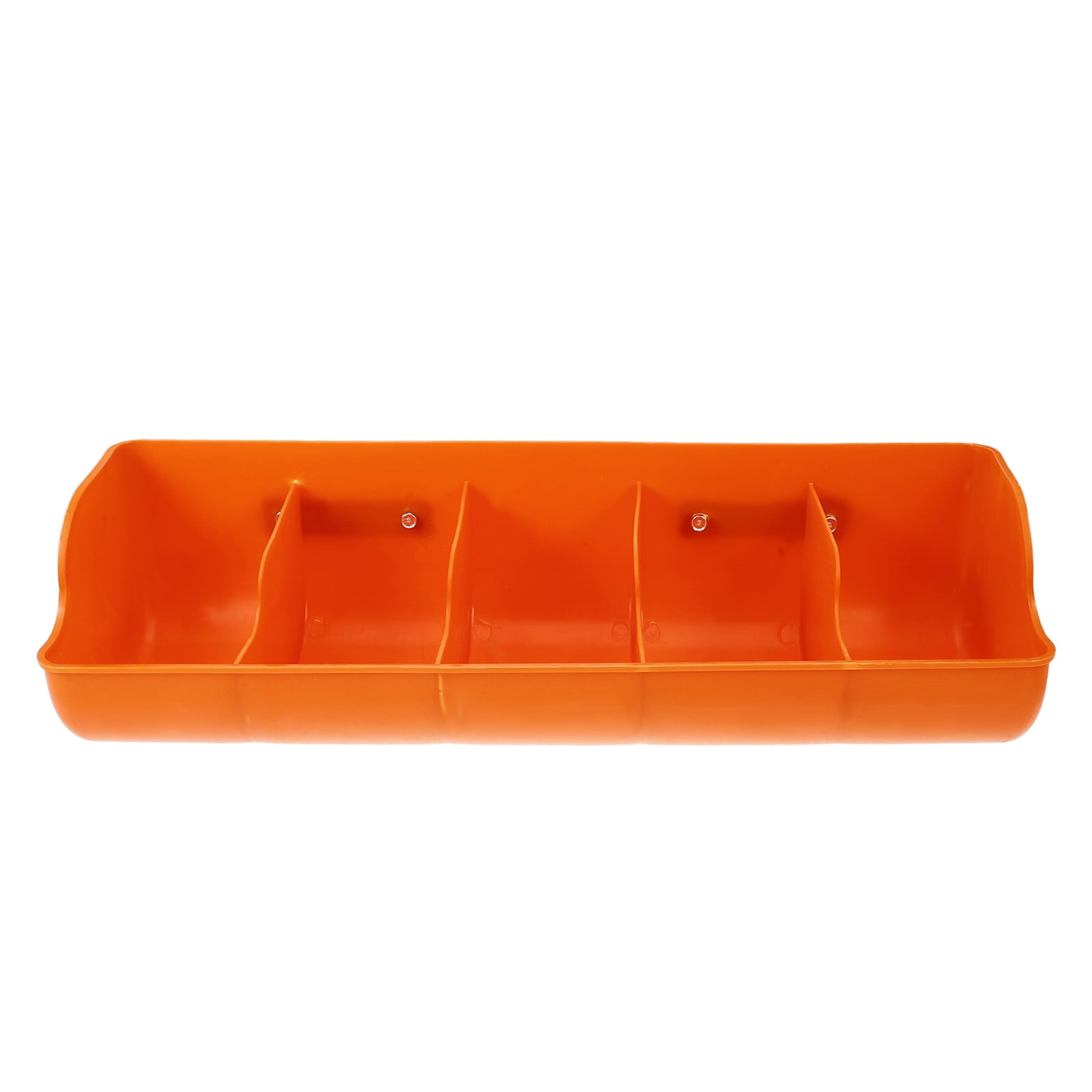 Masteelf Mountable Livestock Feeding Trough Multi-Compartments Pig ...