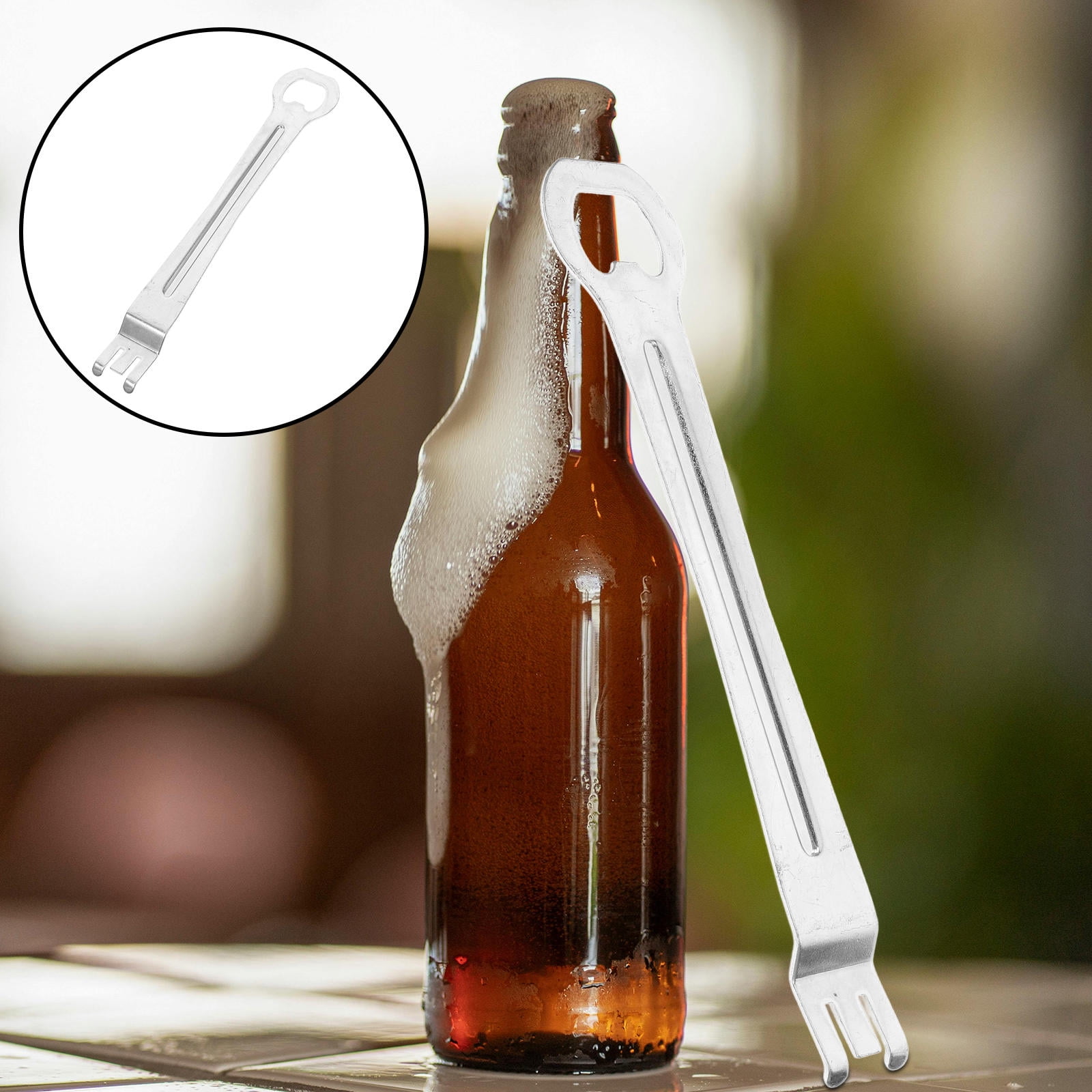 Masteelf Multi-Function Barbecue Tool Grill Grate Lifter Bottle Opener ...