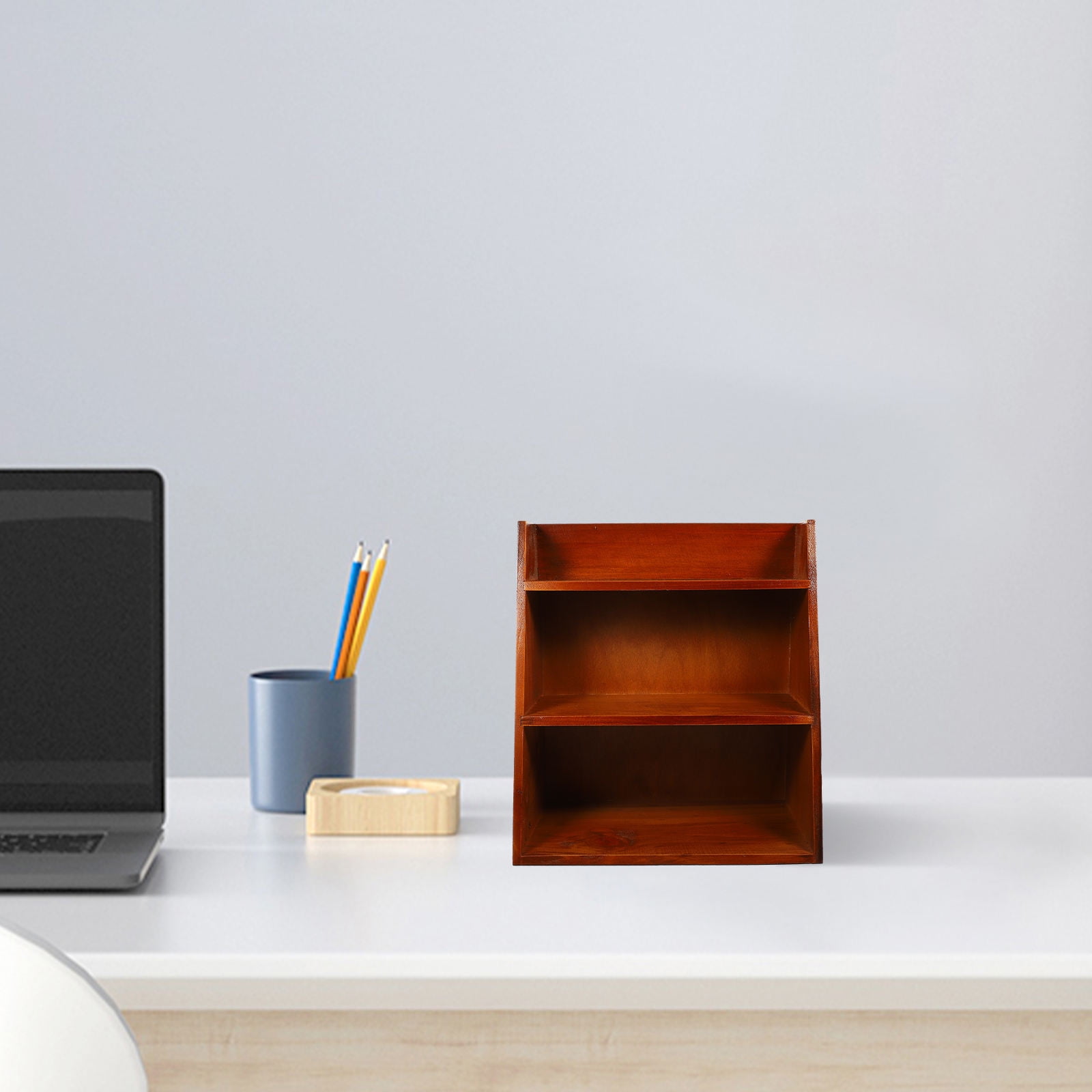 Masteelf Multi-layer Shelf Desk Rack Organizer Storage Shelving Office ...