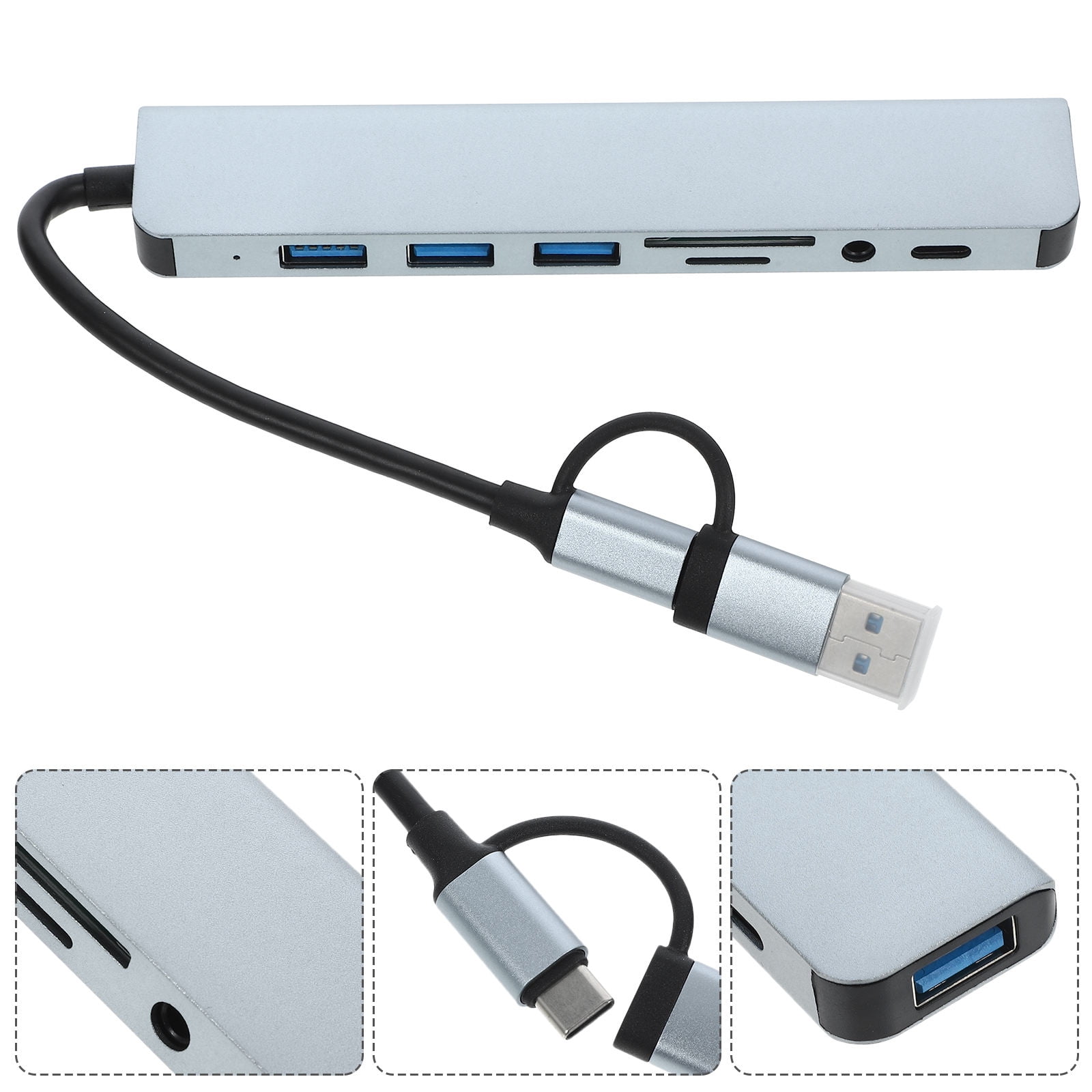 Masteelf Multi-port USB Port Adapter USB Hub Multiple USB Adapter for ...