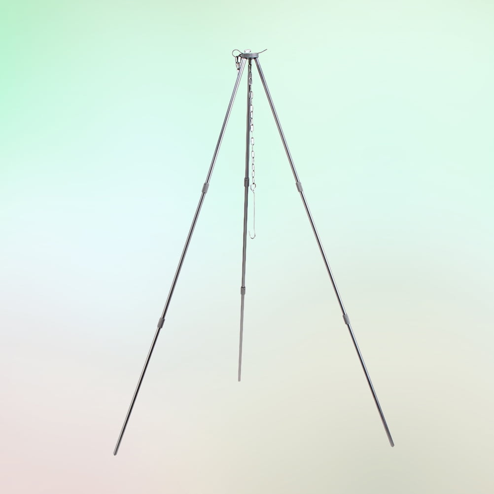 Masteelf Multi-purpose Outdoor Camping Triangle Bracket Hanging Pot ...