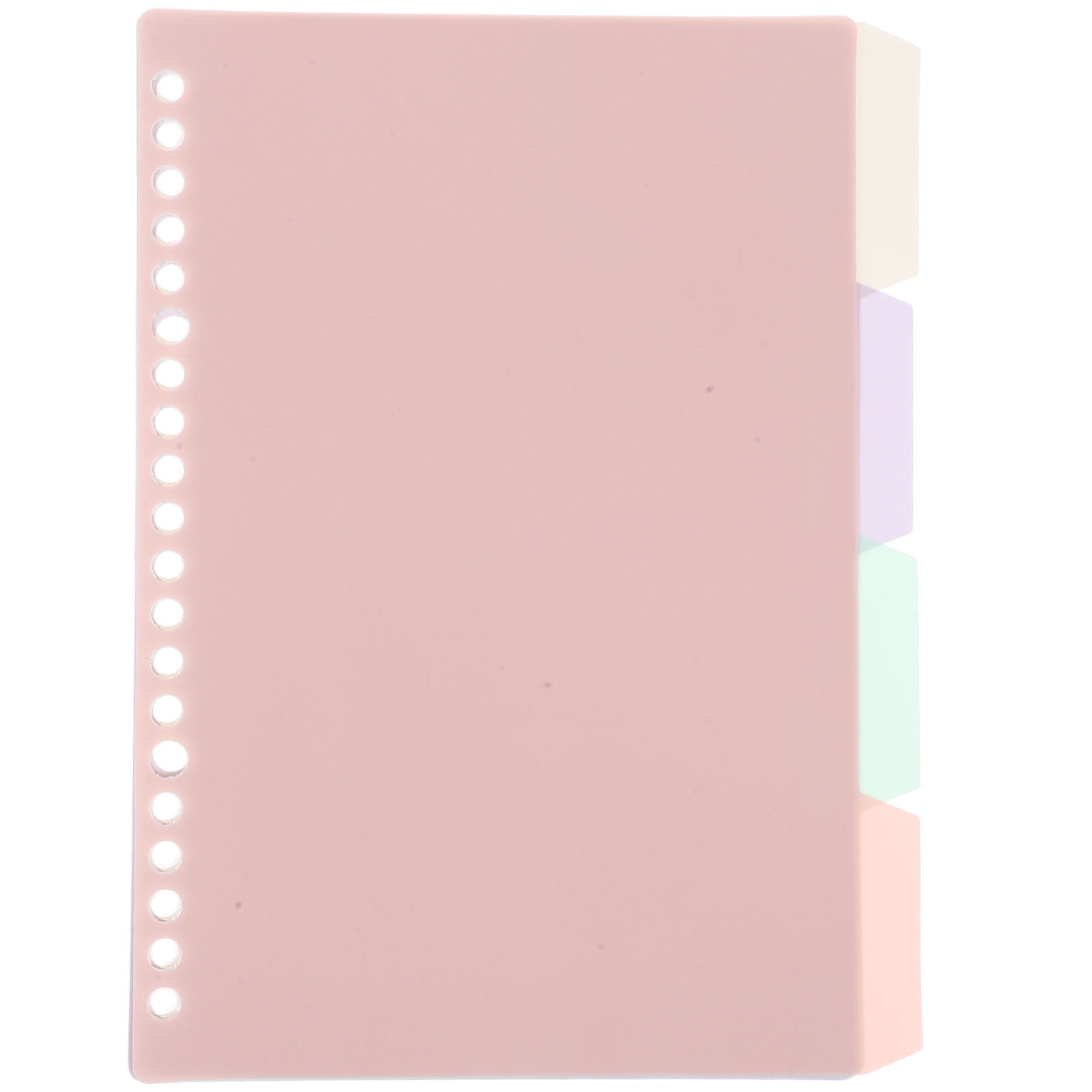 Small Notebook with Tabs Spiral Binder Refill Notes A5 Size Assorted ...