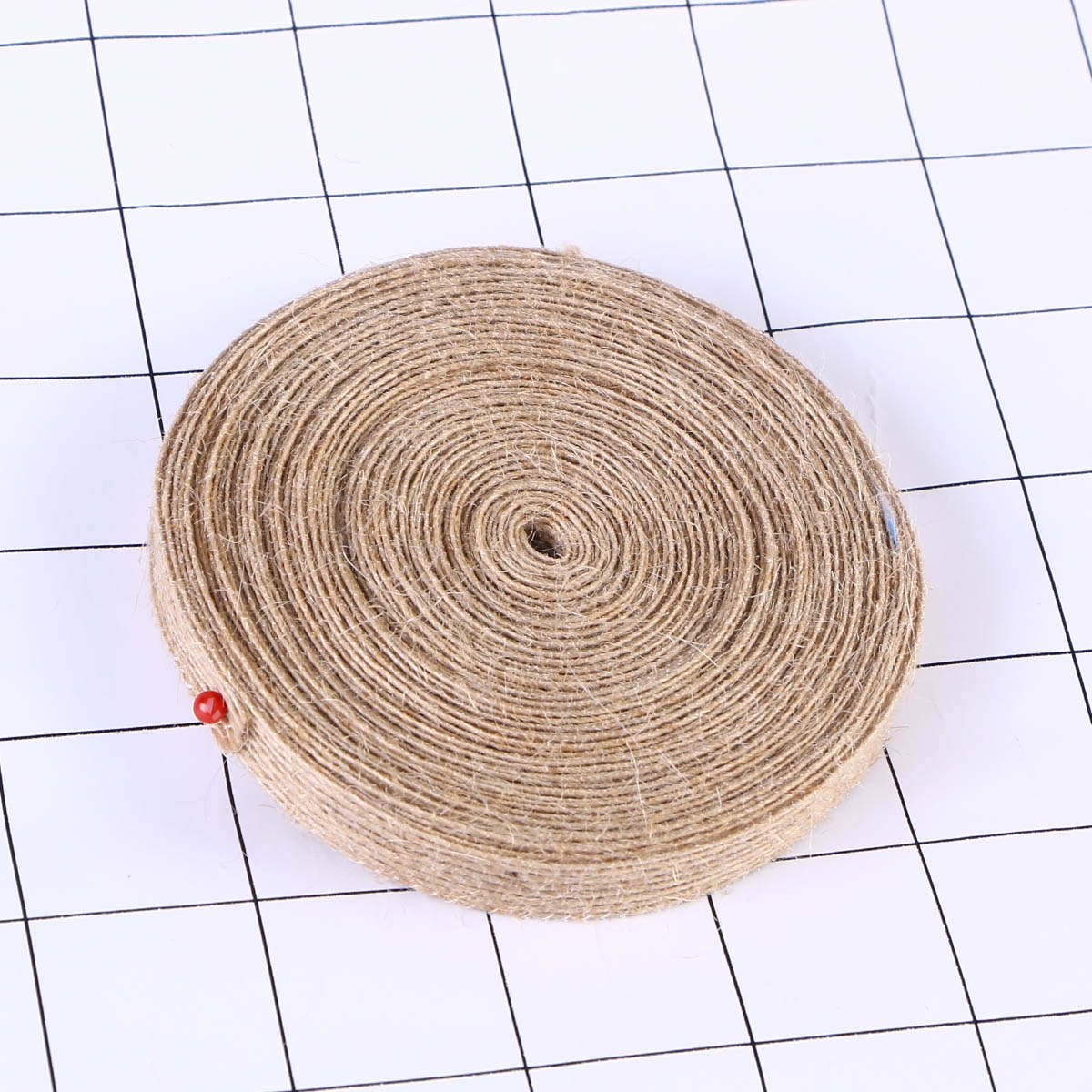 Masteelf Natural Rope Jute Burlap Ribbon Braid Sisal Bride Brown ...