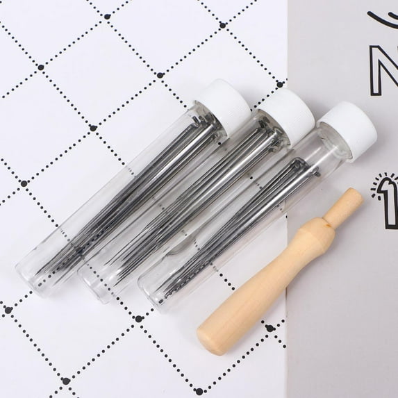 Masteelf Needle Felting Tool with 30 Punch Needles Sizes for DIY Wool ...